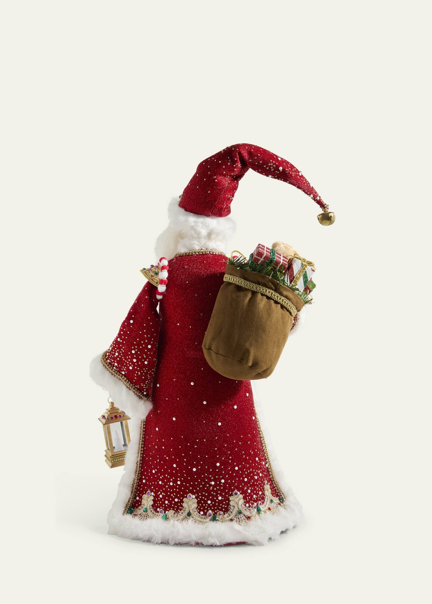 Katherine's Collection King Christopher Claus with Lantern Tabletop ...