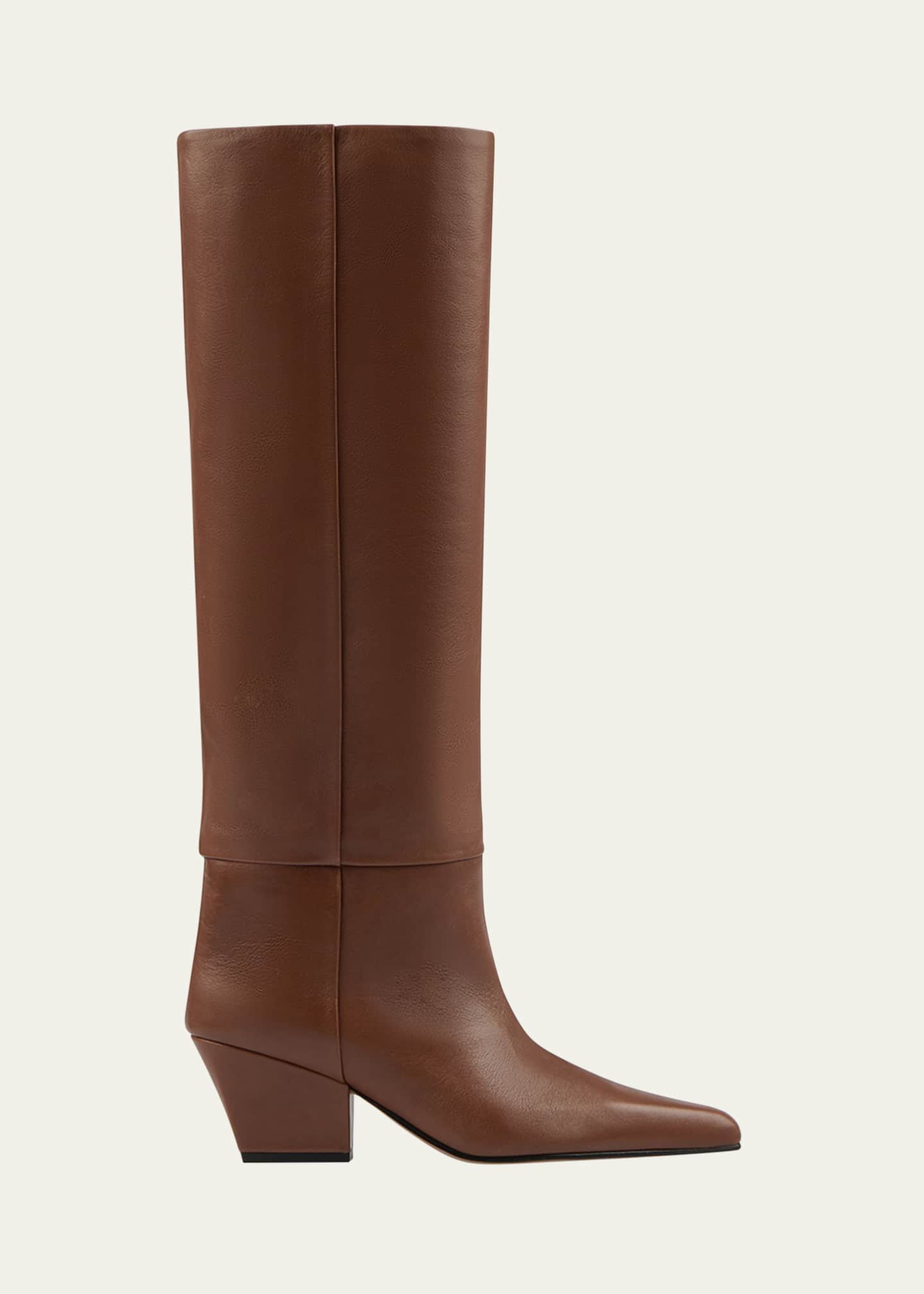 Paris Texas Jane Leather Knee Boots - Bergdorf Goodman