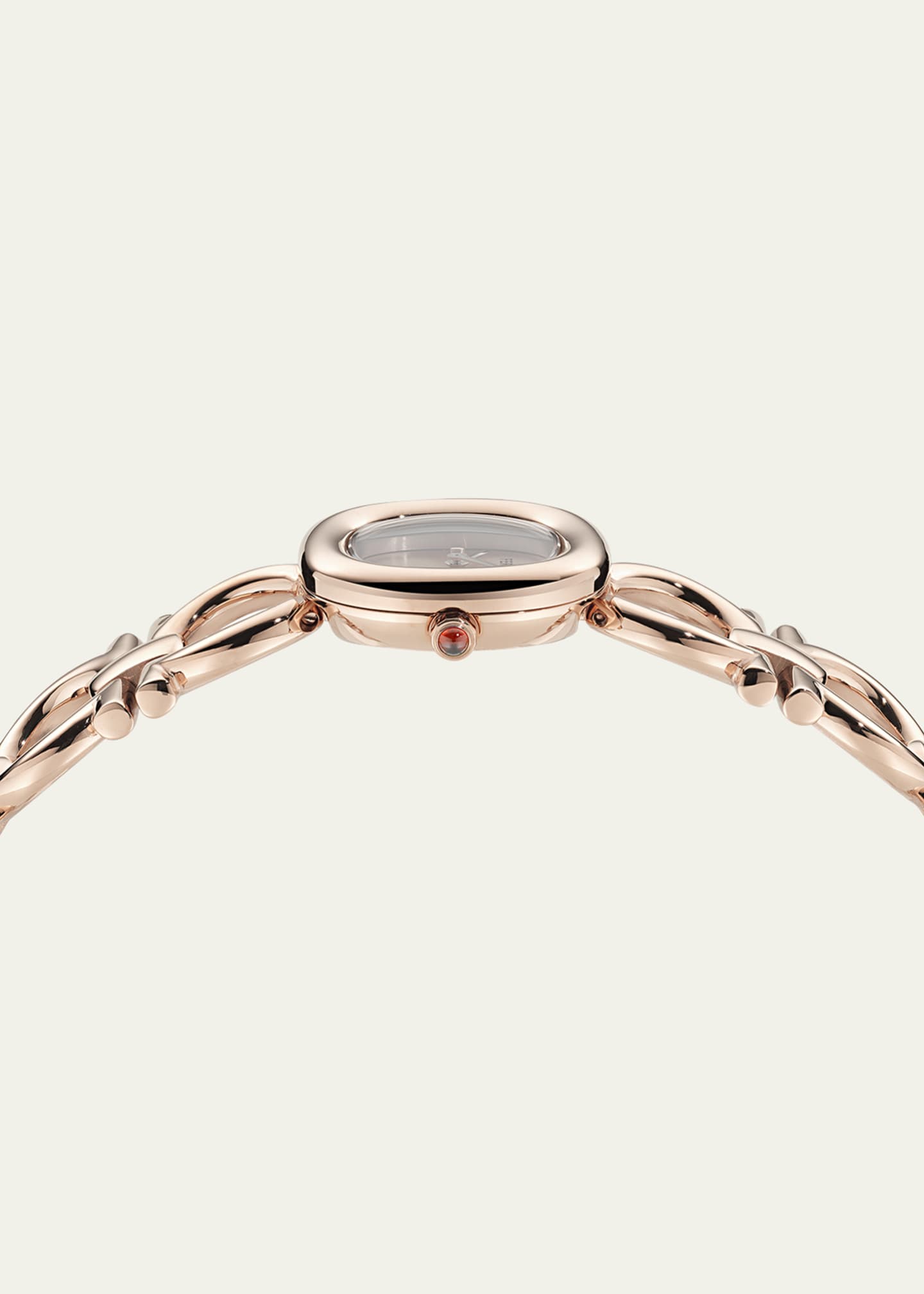 Ferragamo Double Gancini 25MM IP Rose Gold Bracelet Watch - Bergdorf ...