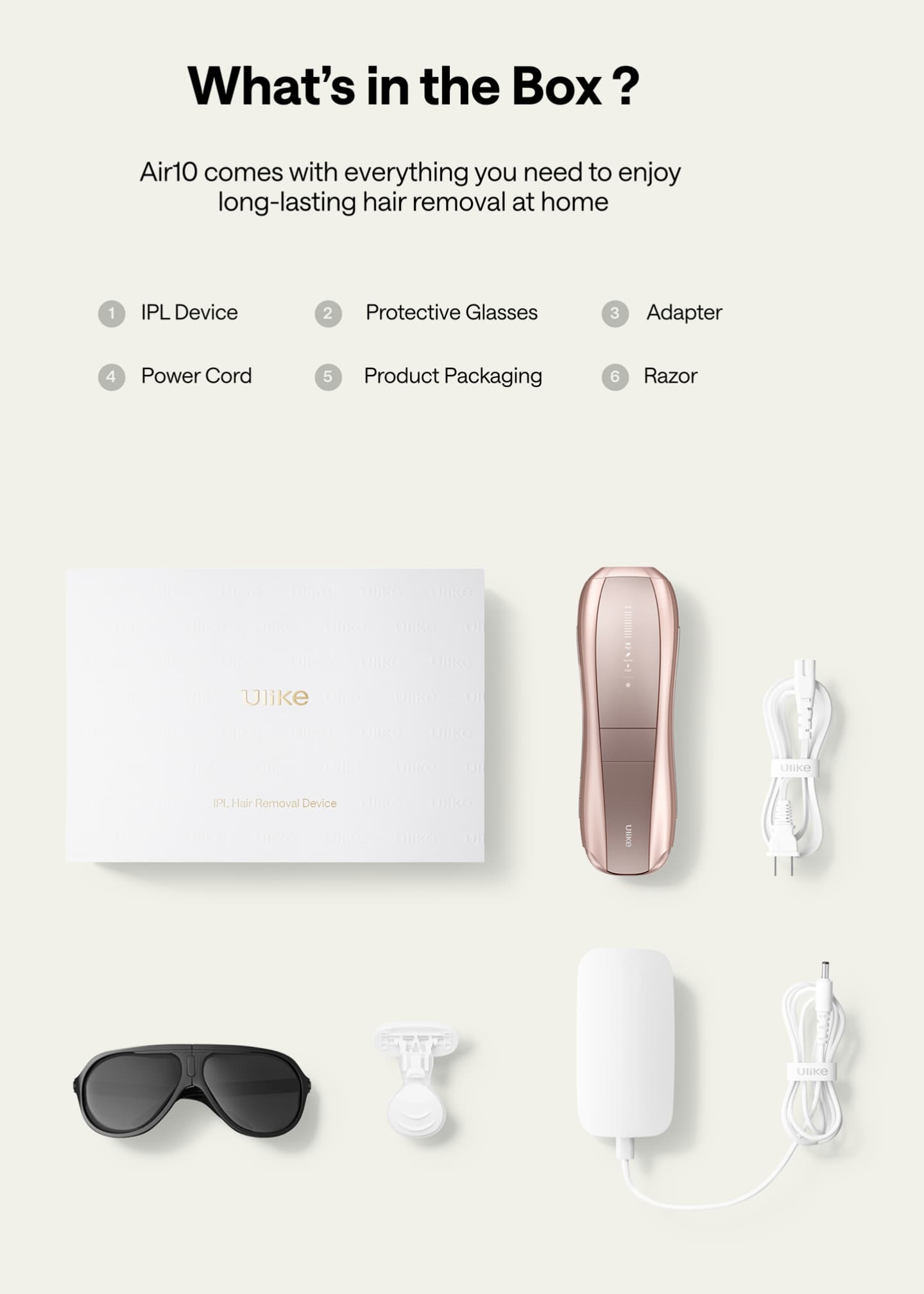 Ulike Air 10 Ice Cooling IPL Hair Removal Device - Bergdorf Goodman