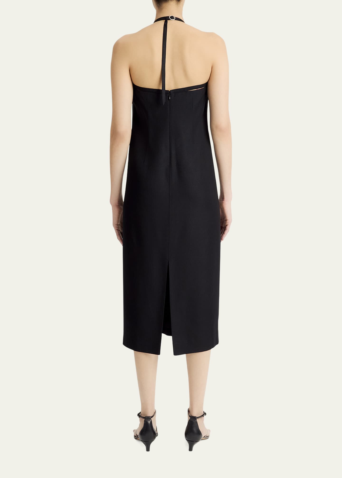 Vince Apron Halter Dress - Bergdorf Goodman