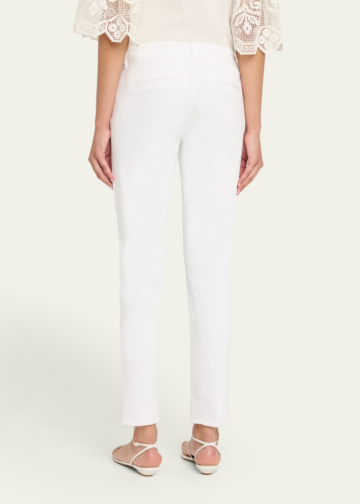 Kobi Halperin Cathy Cropped Slim Stretch Cotton Pants - Bergdorf Goodman