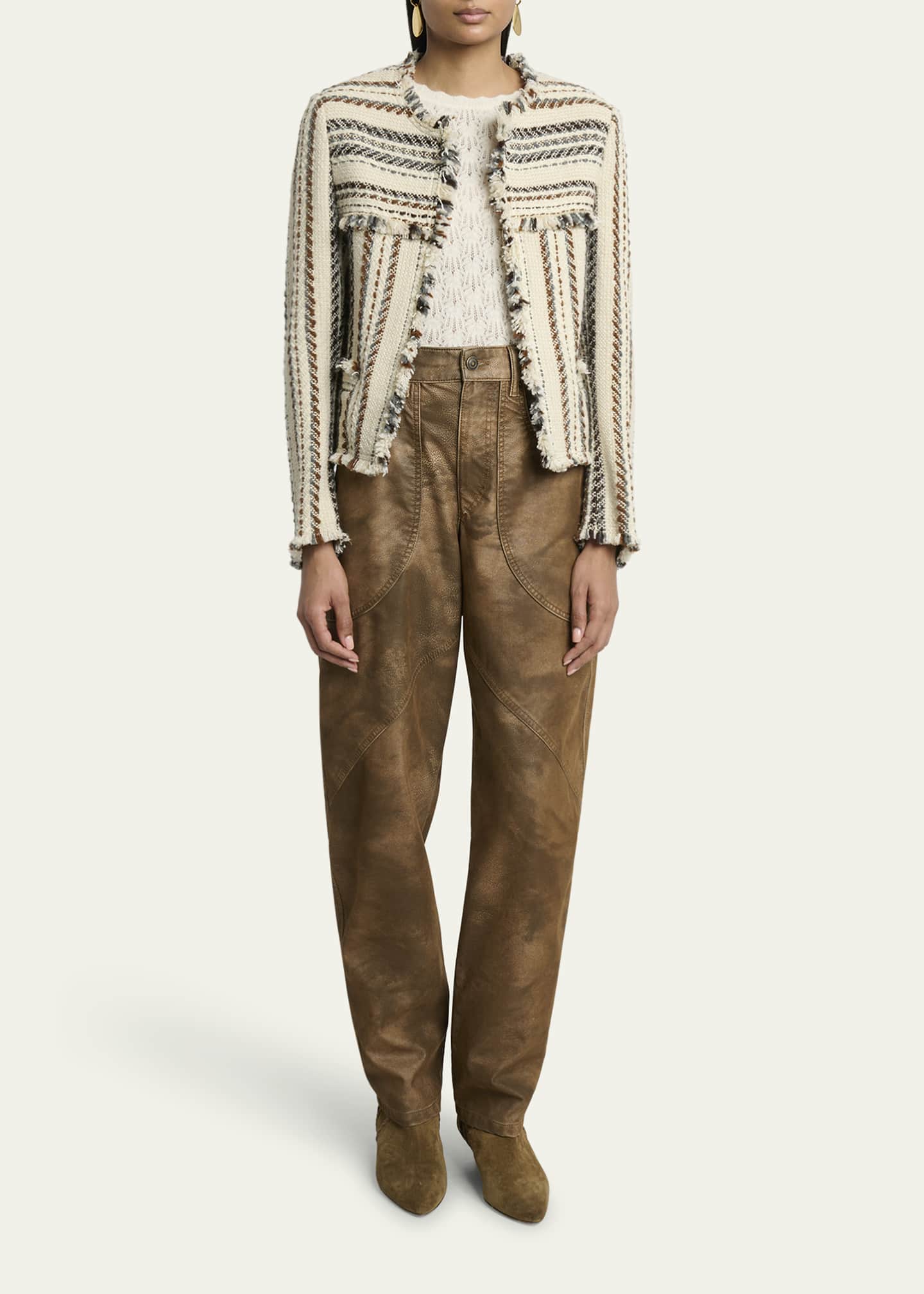 Etoile Isabel Marant Izaria Tweed Jacket - Bergdorf Goodman