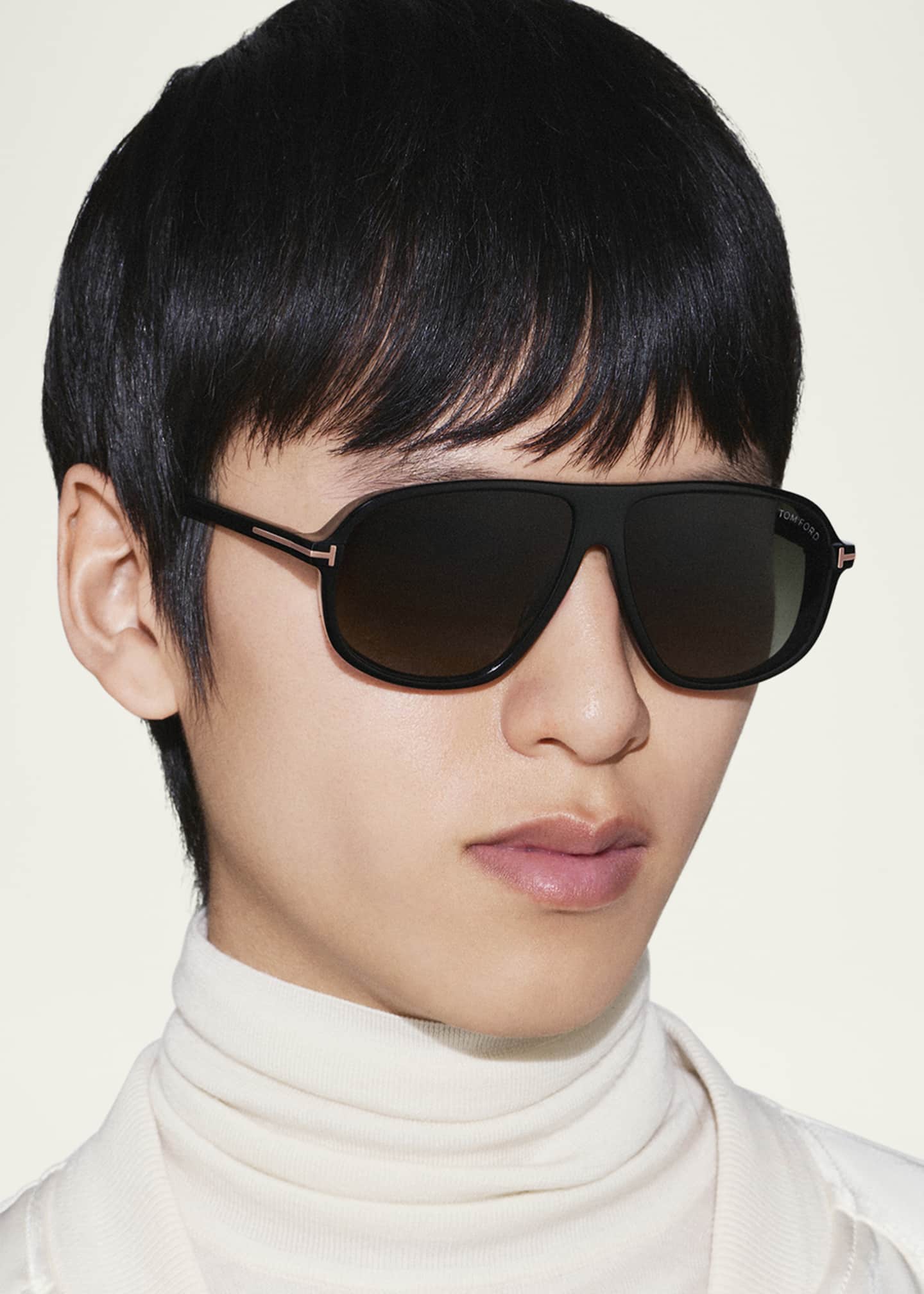 TOM FORD Men's Guillaume Acetate Aviator Sunglasses - Bergdorf Goodman