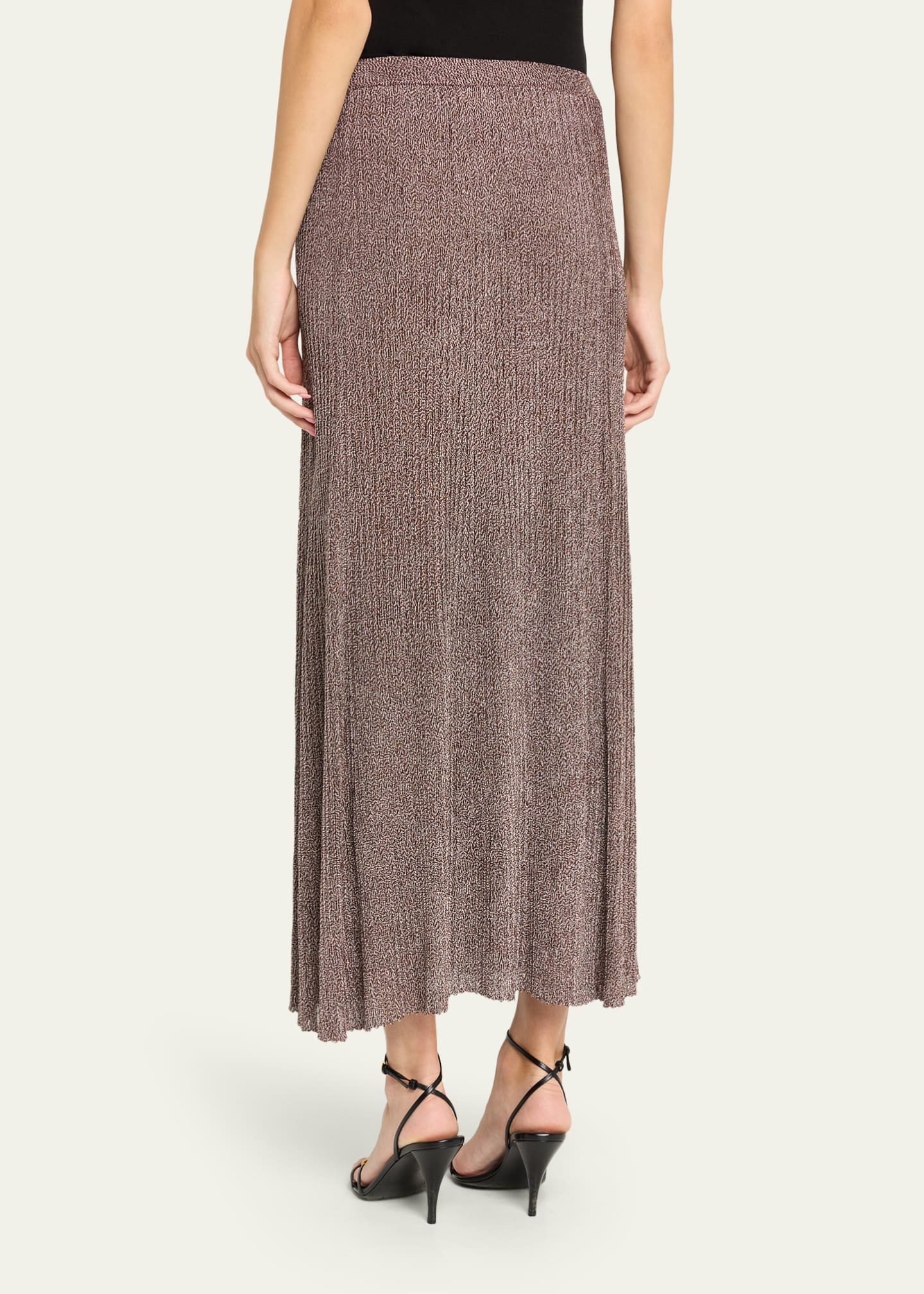 Ulla Johnson Renae Metallic Knit Maxi Skirt - Bergdorf Goodman