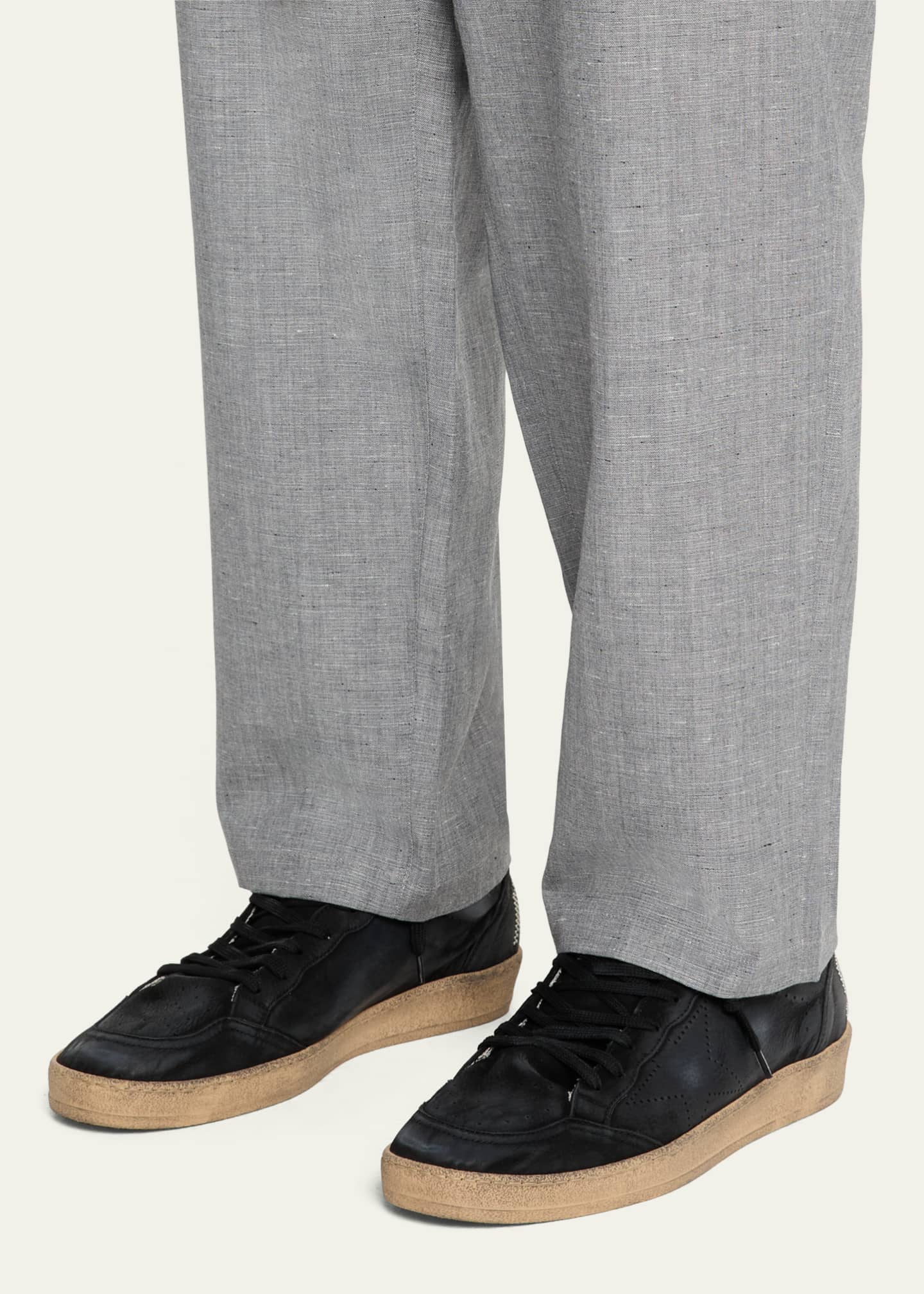 Golden Goose Men's Exclusive Ball Star Nubuck Low-Top Sneakers ...