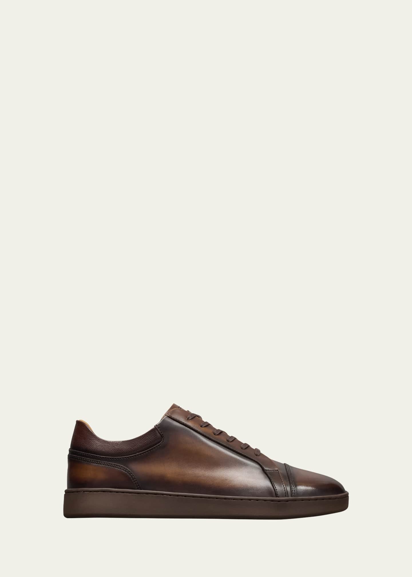 Allen Edmonds Reserve Men's Chambers Leather Cap-Toe Low-Top Sneakers ...