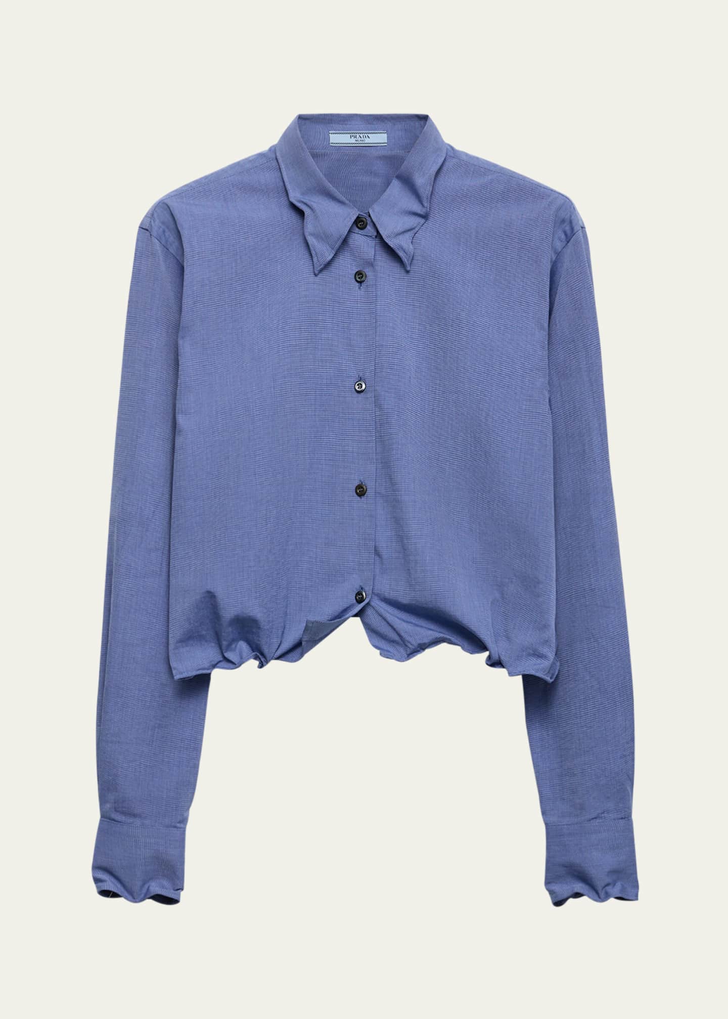 Prada Fil-a-Fil Shirt - Bergdorf Goodman