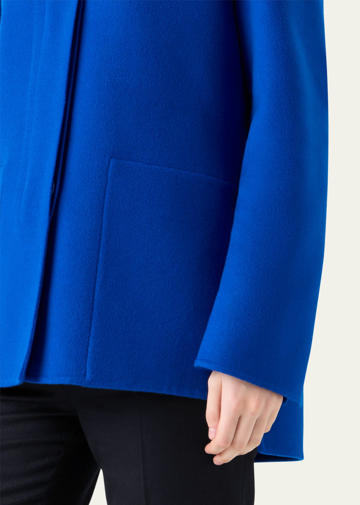 Akris Laars Double-Face Cashmere Jacket - Bergdorf Goodman