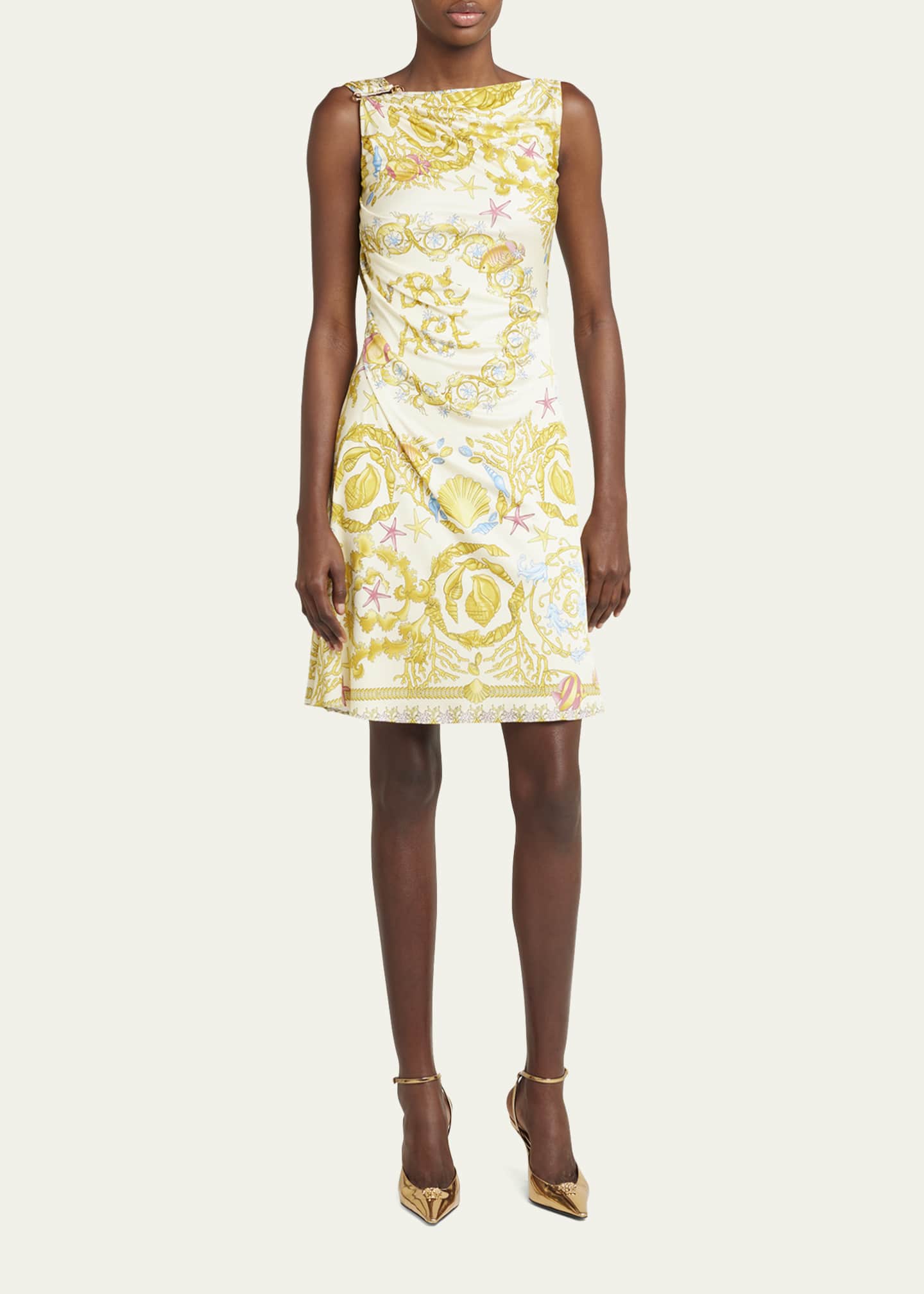 versace pattern dress
