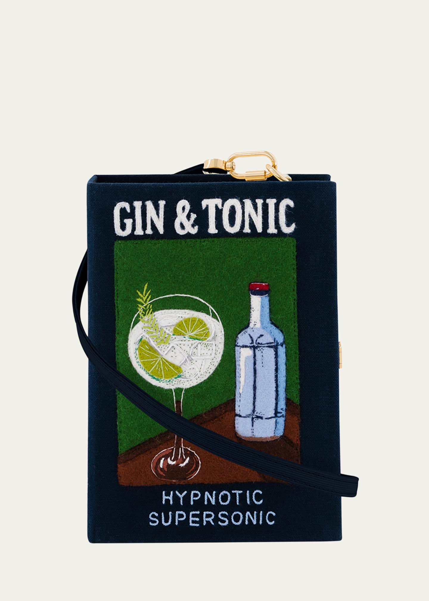 Olympia Le-Tan Gin & Tonic Book Clutch Bag - Bergdorf Goodman