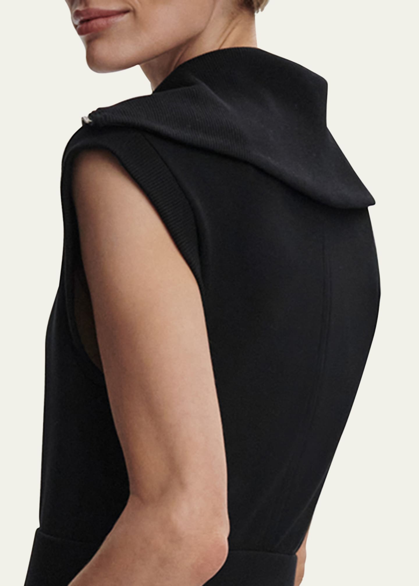 Varley Rebecca Zip-Front Mini Dress - Bergdorf Goodman