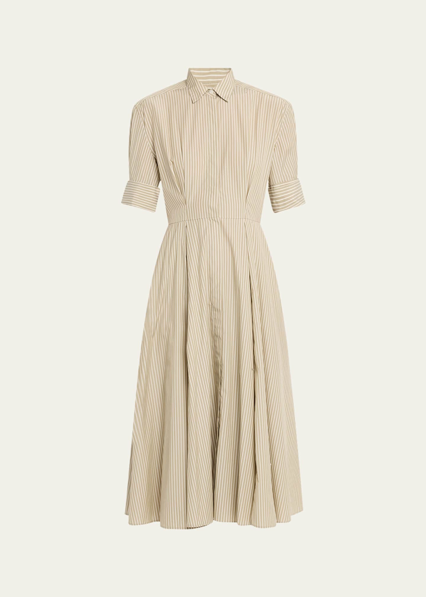 Rag & Bone Aiden Stripe Poplin A-Line Dress - Bergdorf Goodman