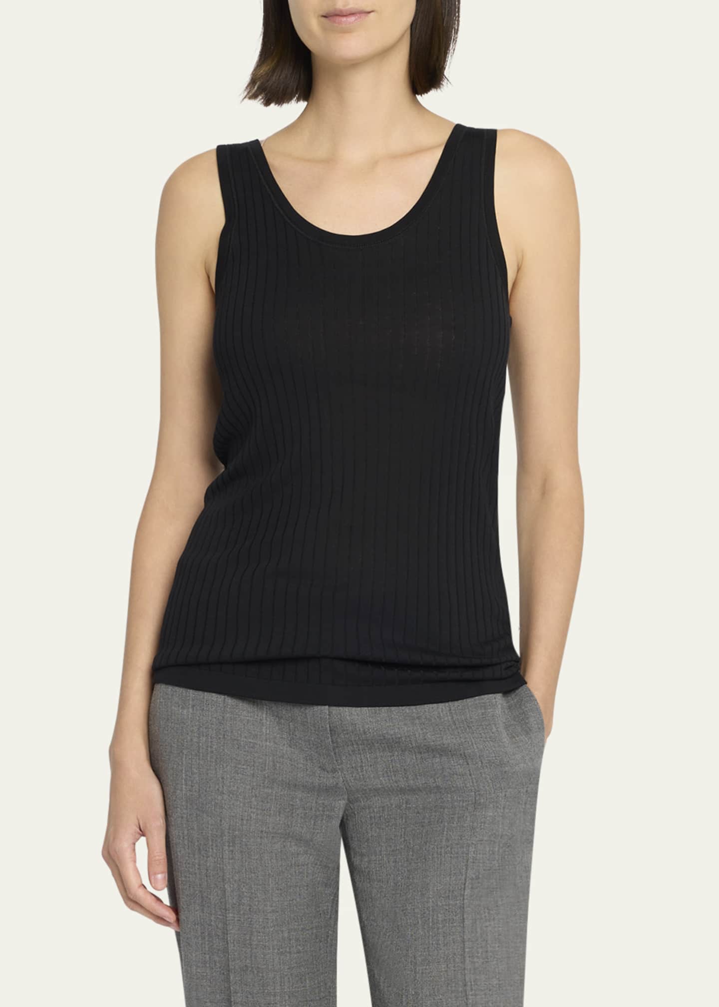 THE ROW Katara Rib Tank Top - Bergdorf Goodman