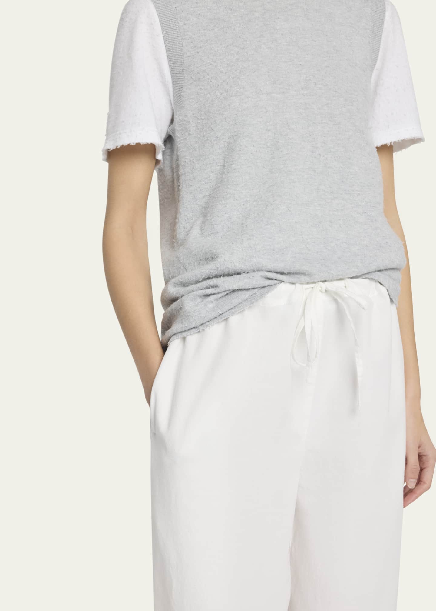 THE ROW Enea Wide-Leg Pants - Bergdorf Goodman