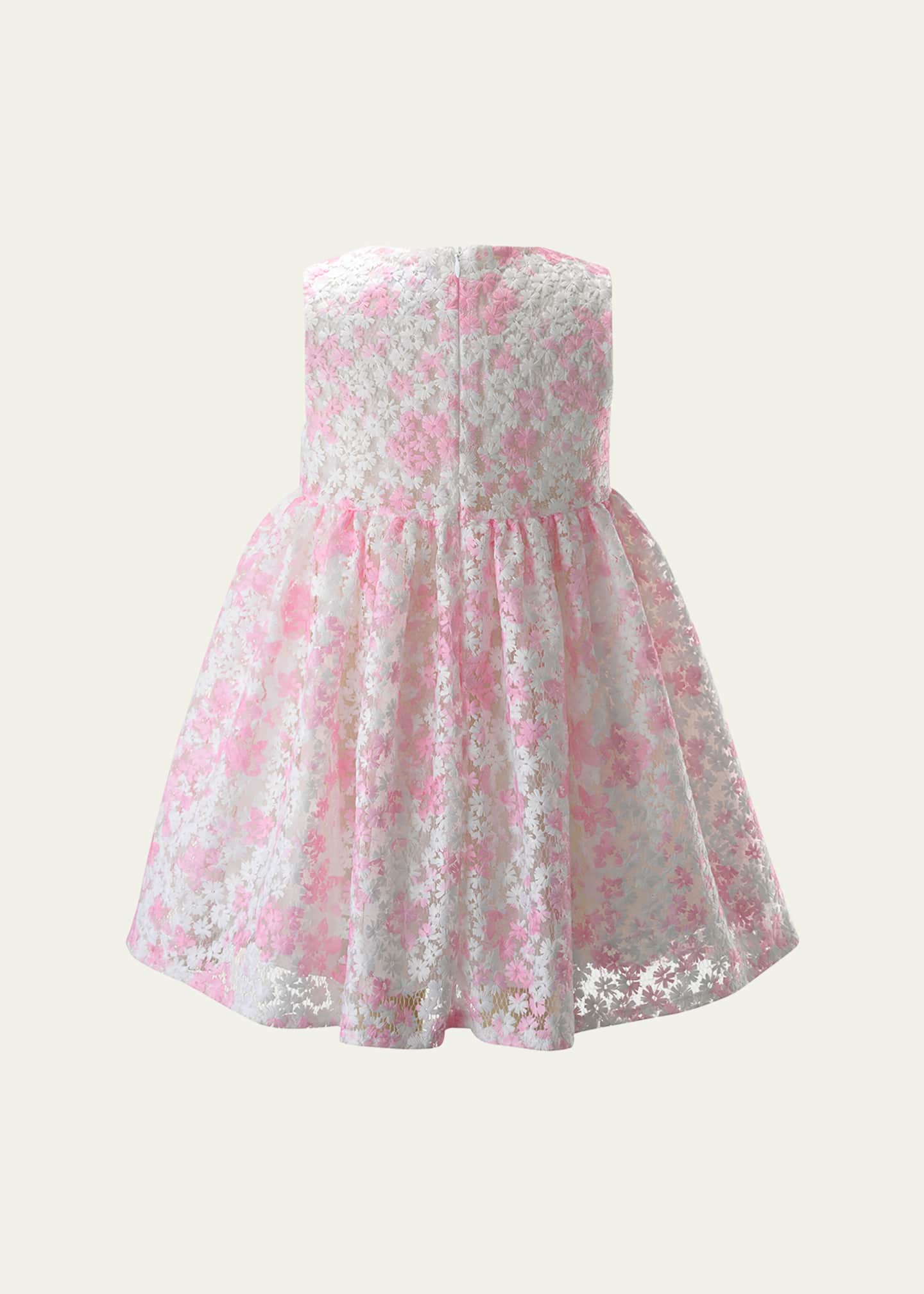 Rachel Riley Girl's Blossom Organza Midi Dress, Size 2-10 - Bergdorf ...