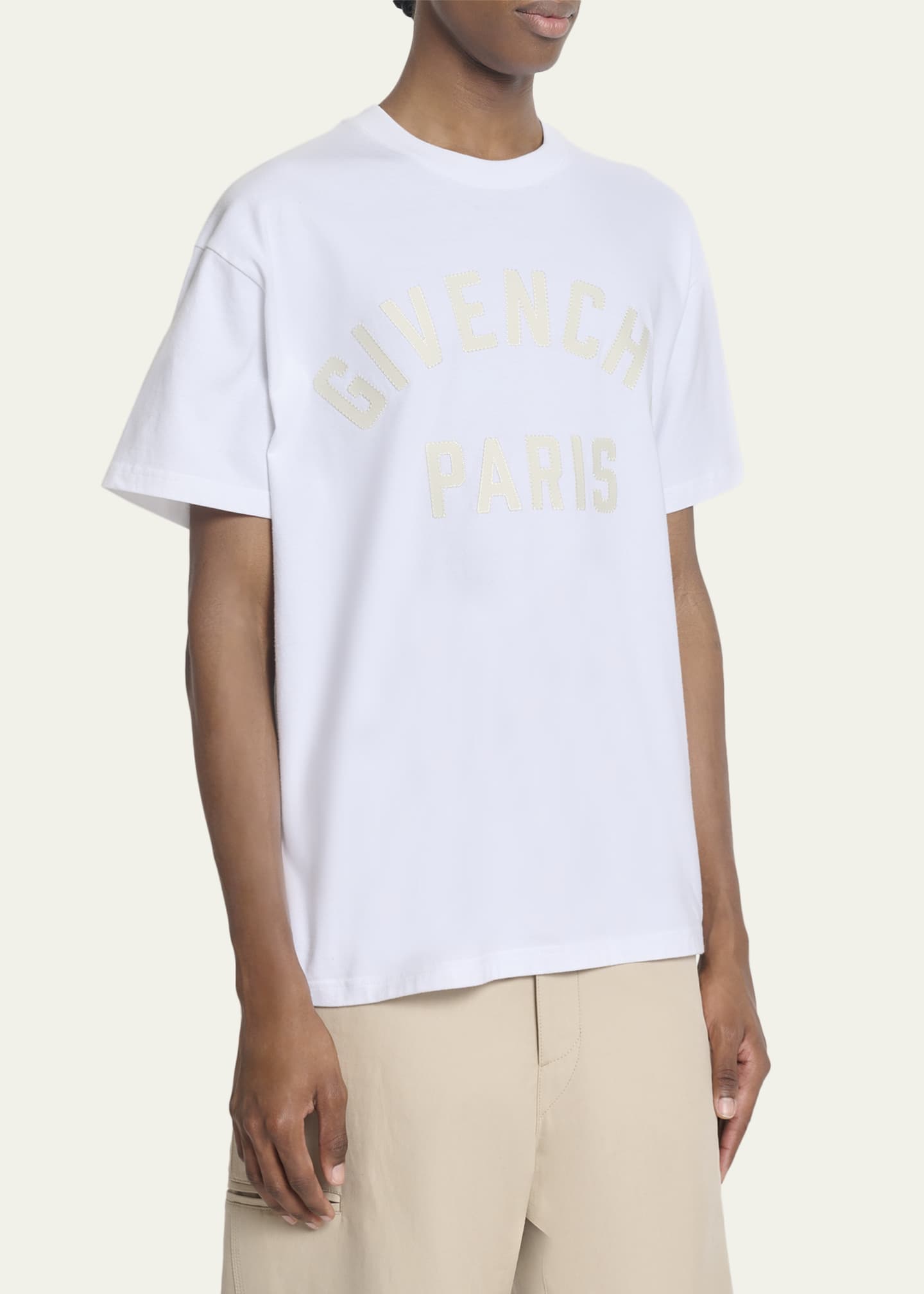 Givenchy Men's Logo Crewneck T-Shirt - Bergdorf Goodman