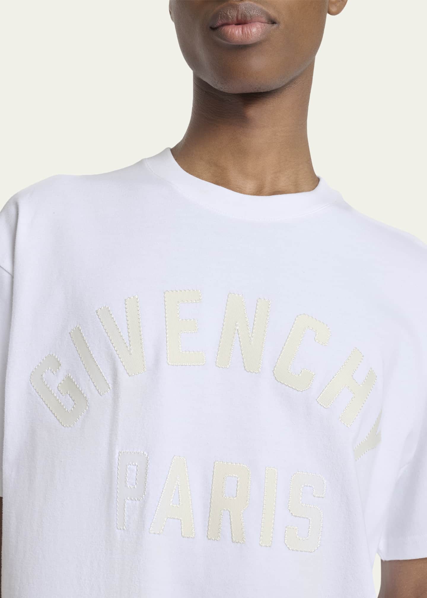 Givenchy Men's Logo Crewneck T-Shirt - Bergdorf Goodman