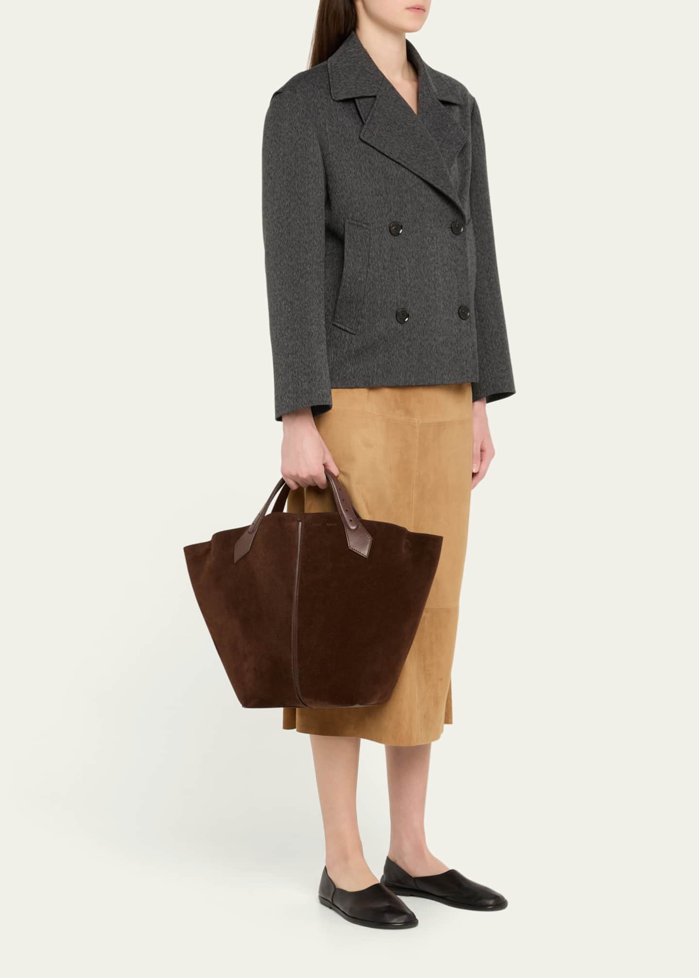 Proenza Schouler Large Chelsea Suede Tote Bag - Bergdorf Goodman