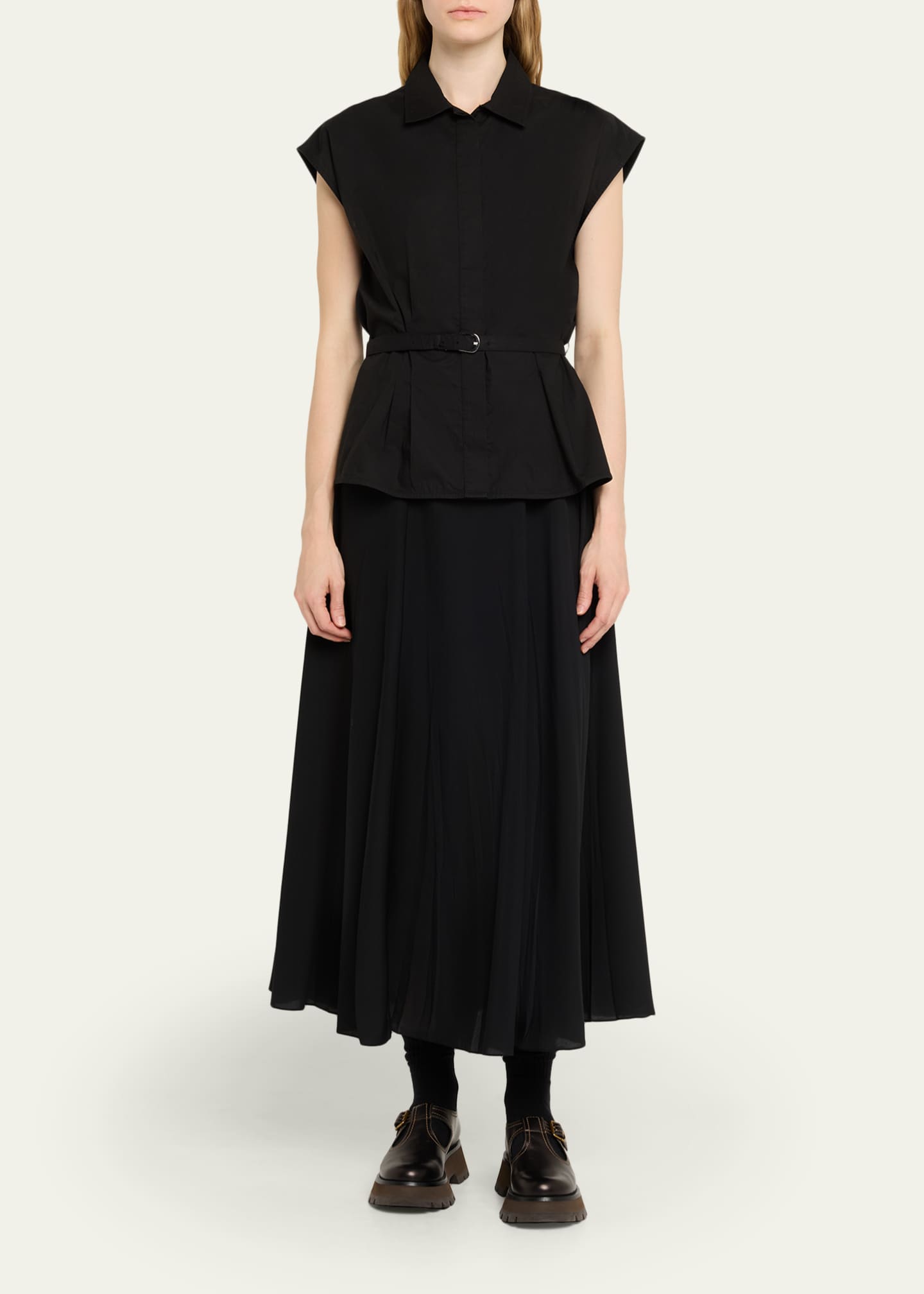 3.1 Phillip Lim Kate Lug-Sole Mary Jane Loafers - Bergdorf Goodman