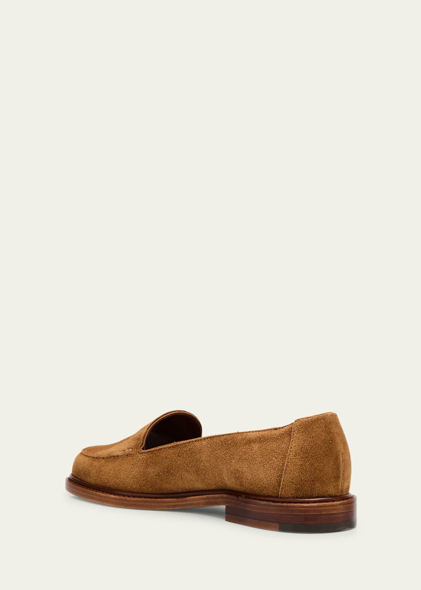 Manolo Blahnik Maxy Suede Loafers - Bergdorf Goodman