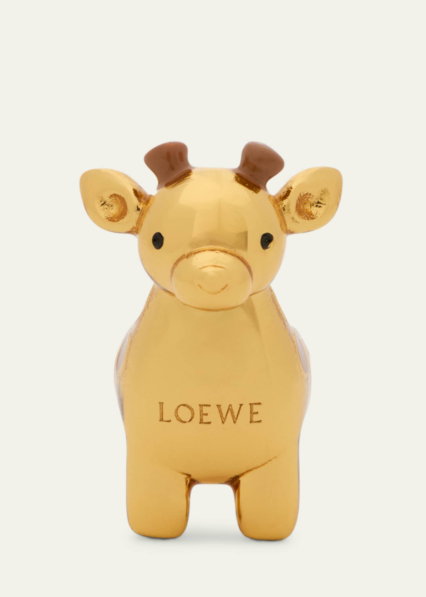 Loewe Giraffe Dice in Brass - Bergdorf Goodman