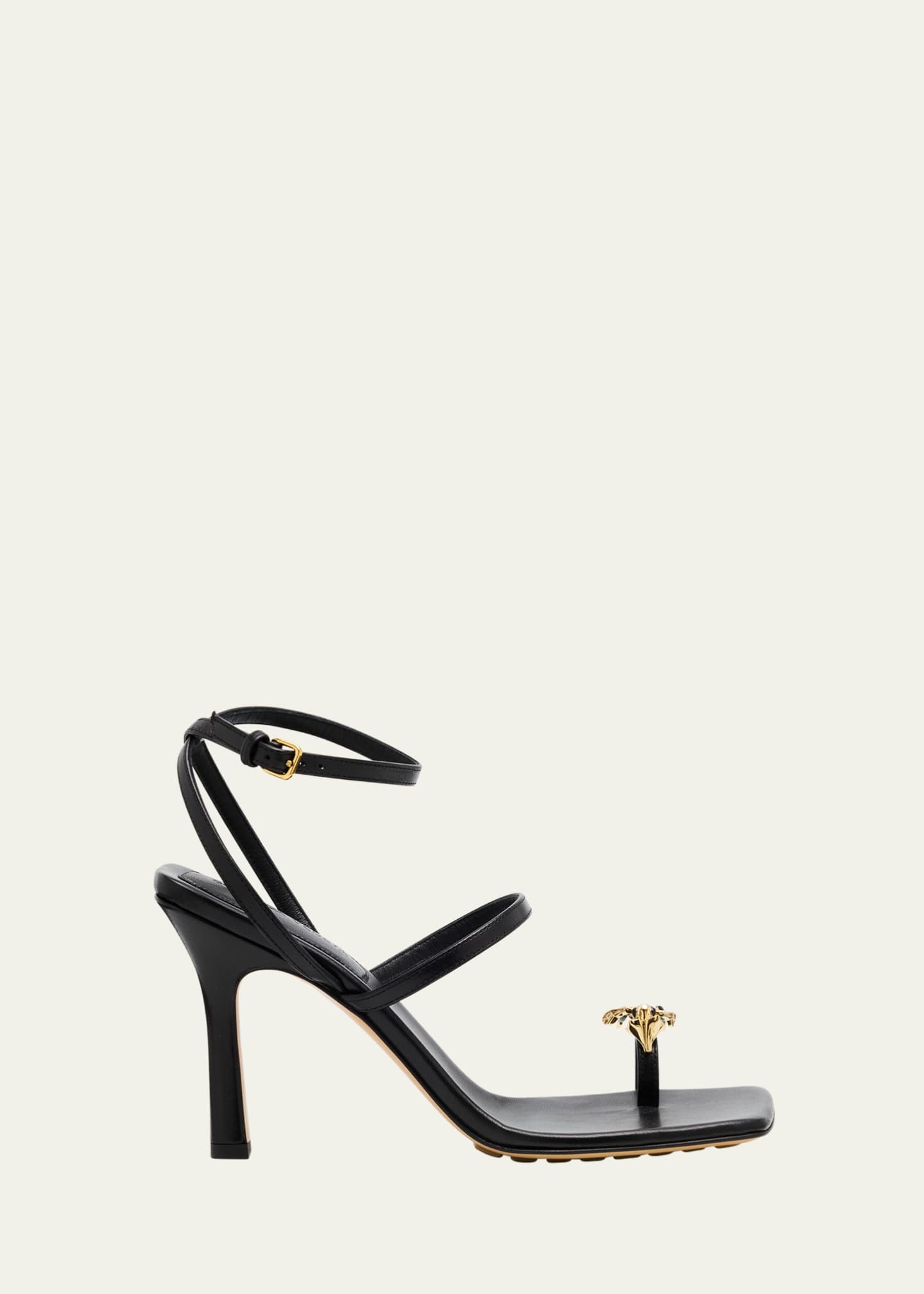 Bottega Veneta Bee Strappy Nappa Leather Sandals - Bergdorf Goodman