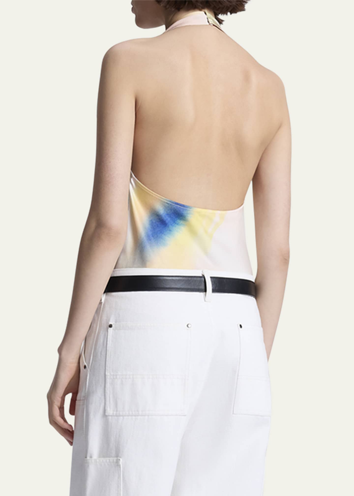 A.L.C. Ada Draped Halter Cowl-Neck Top - Bergdorf Goodman