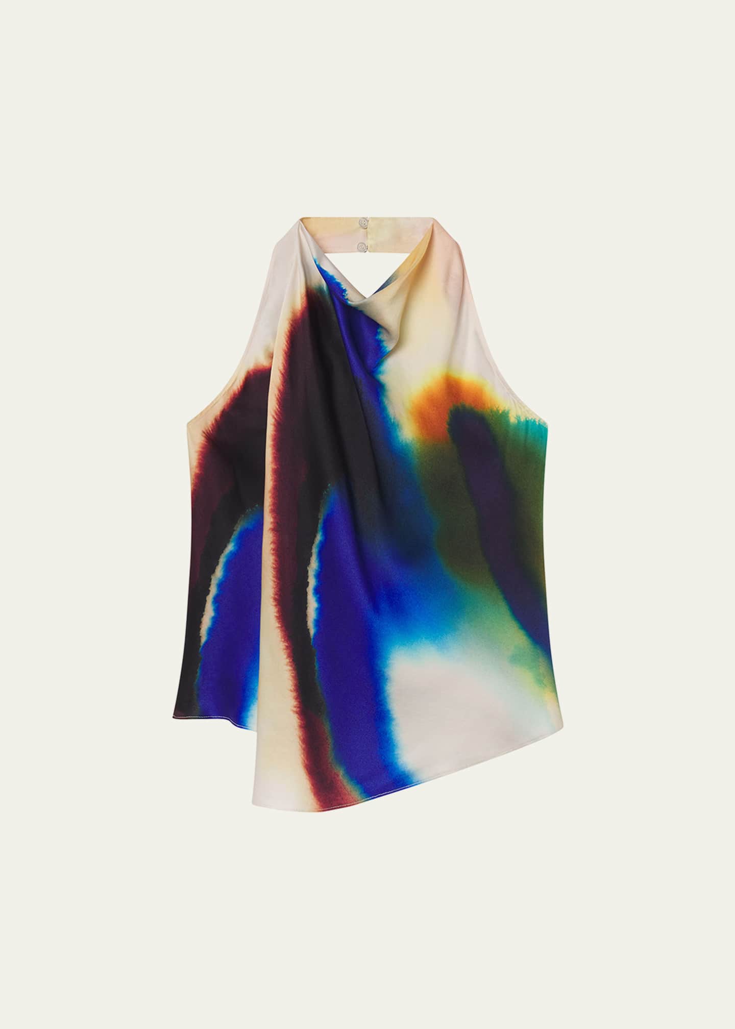 A.L.C. Ada Draped Halter Cowl-Neck Top - Bergdorf Goodman