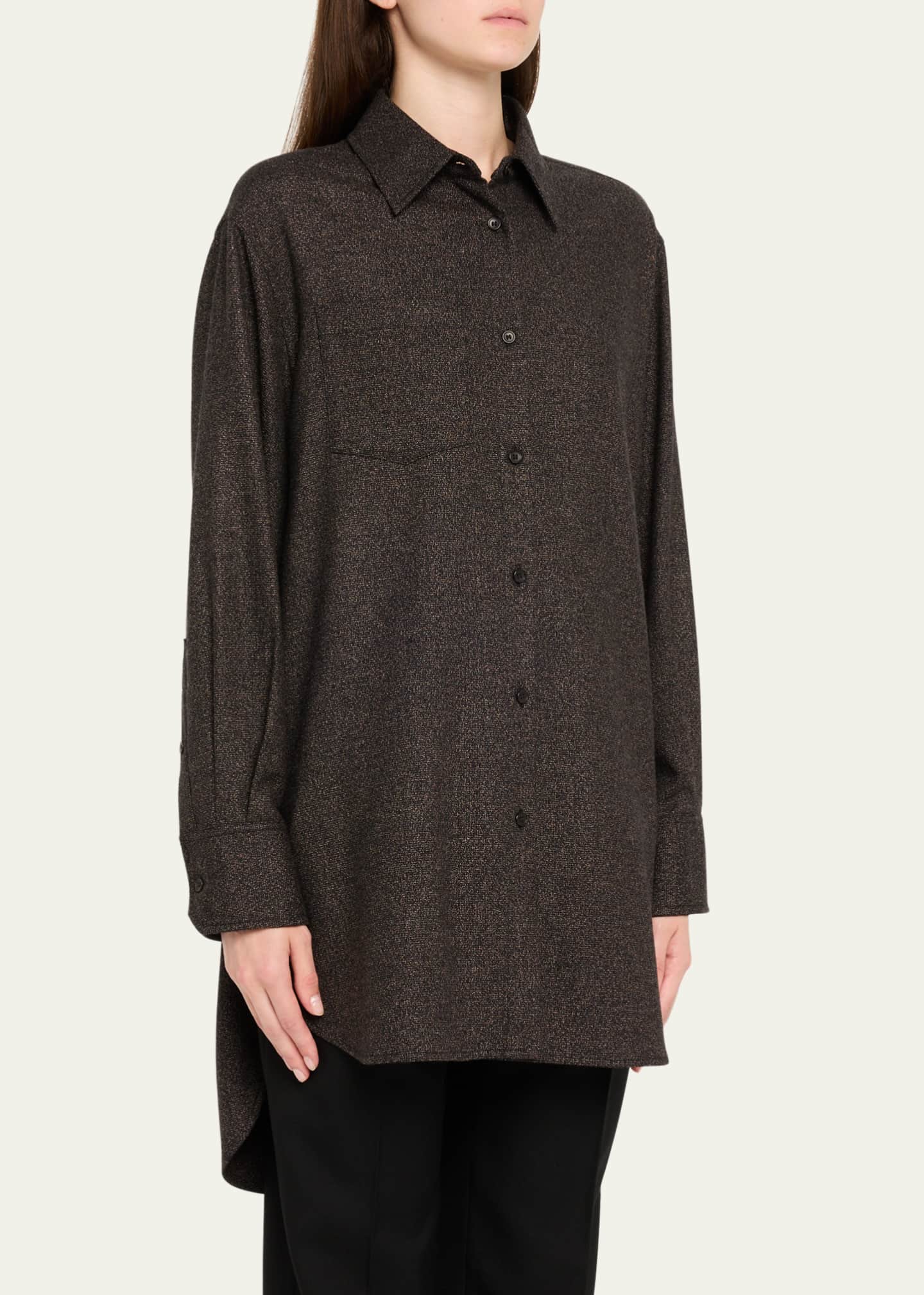 A.L.C. Spence Button-Front Tunic - Bergdorf Goodman
