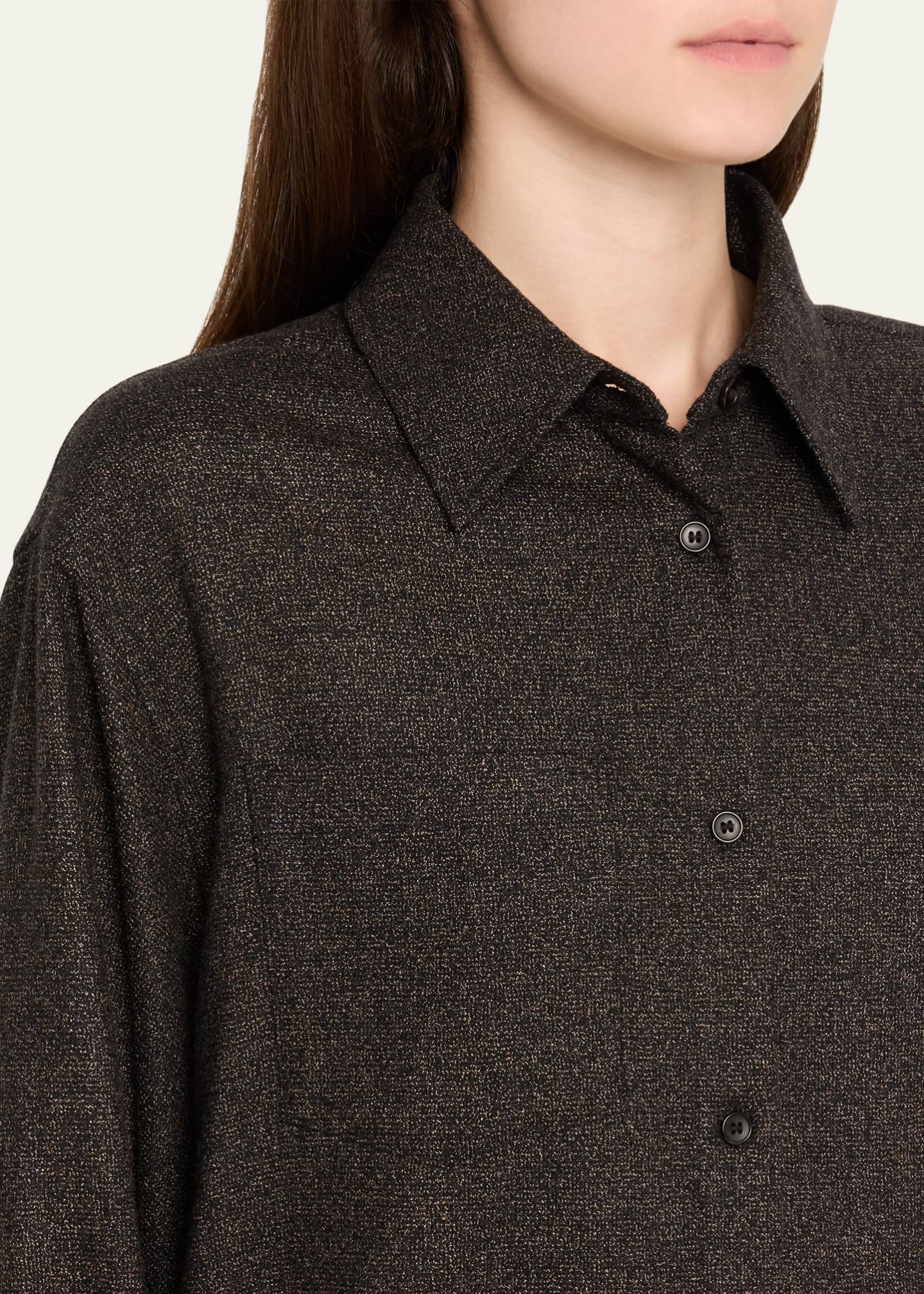 A.L.C. Spence Button-Front Tunic - Bergdorf Goodman
