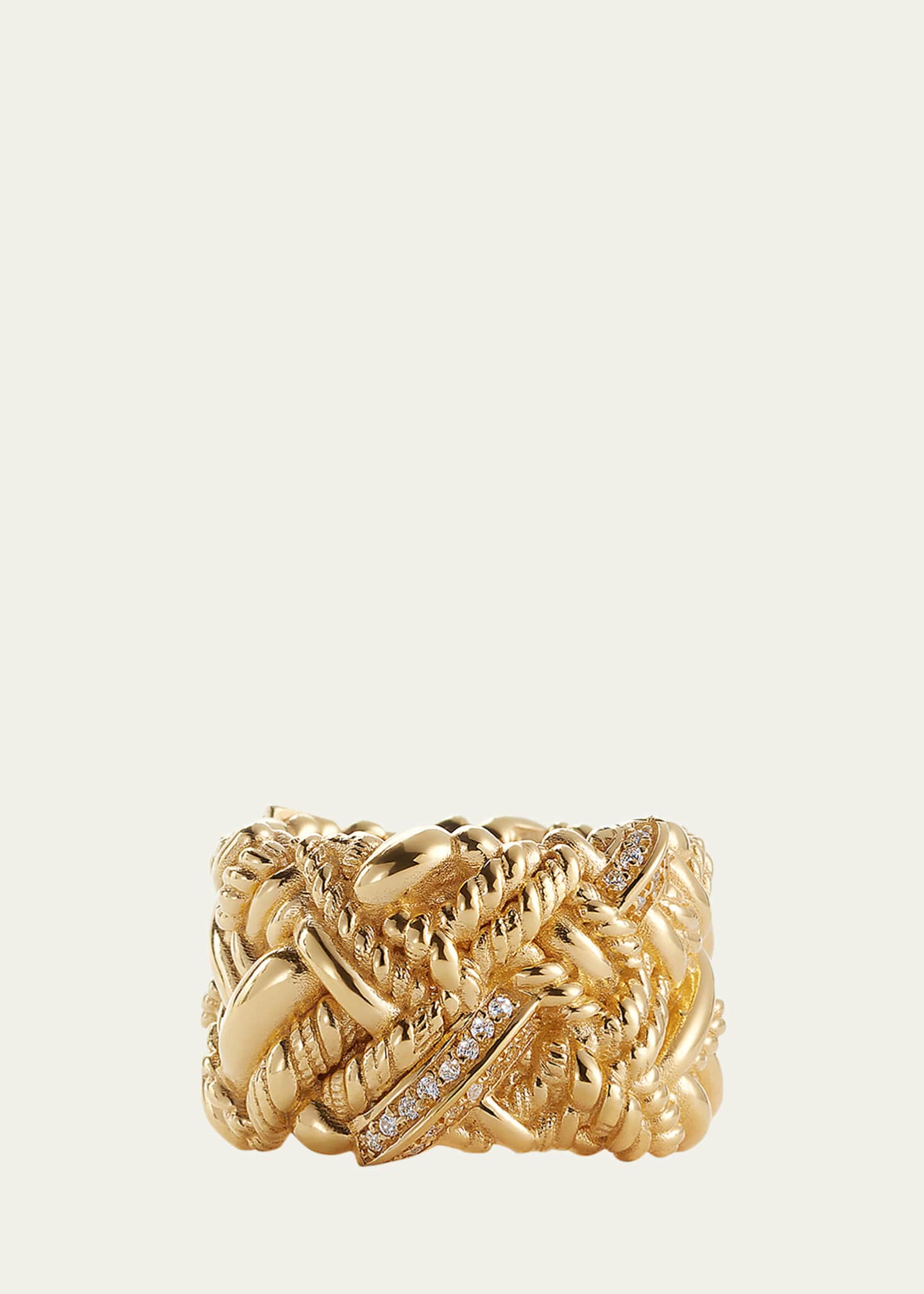Bottega Veneta Intreccio Ring - Bergdorf Goodman