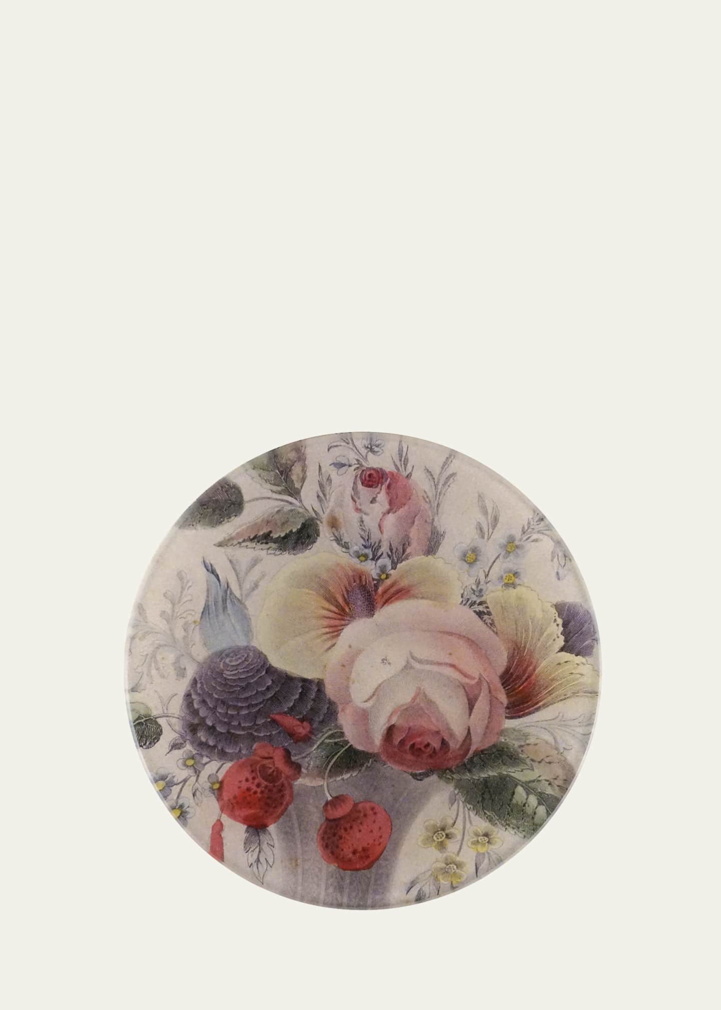 John Derian Rose Bouquet with Ant Decorative Plate - Bergdorf Goodman