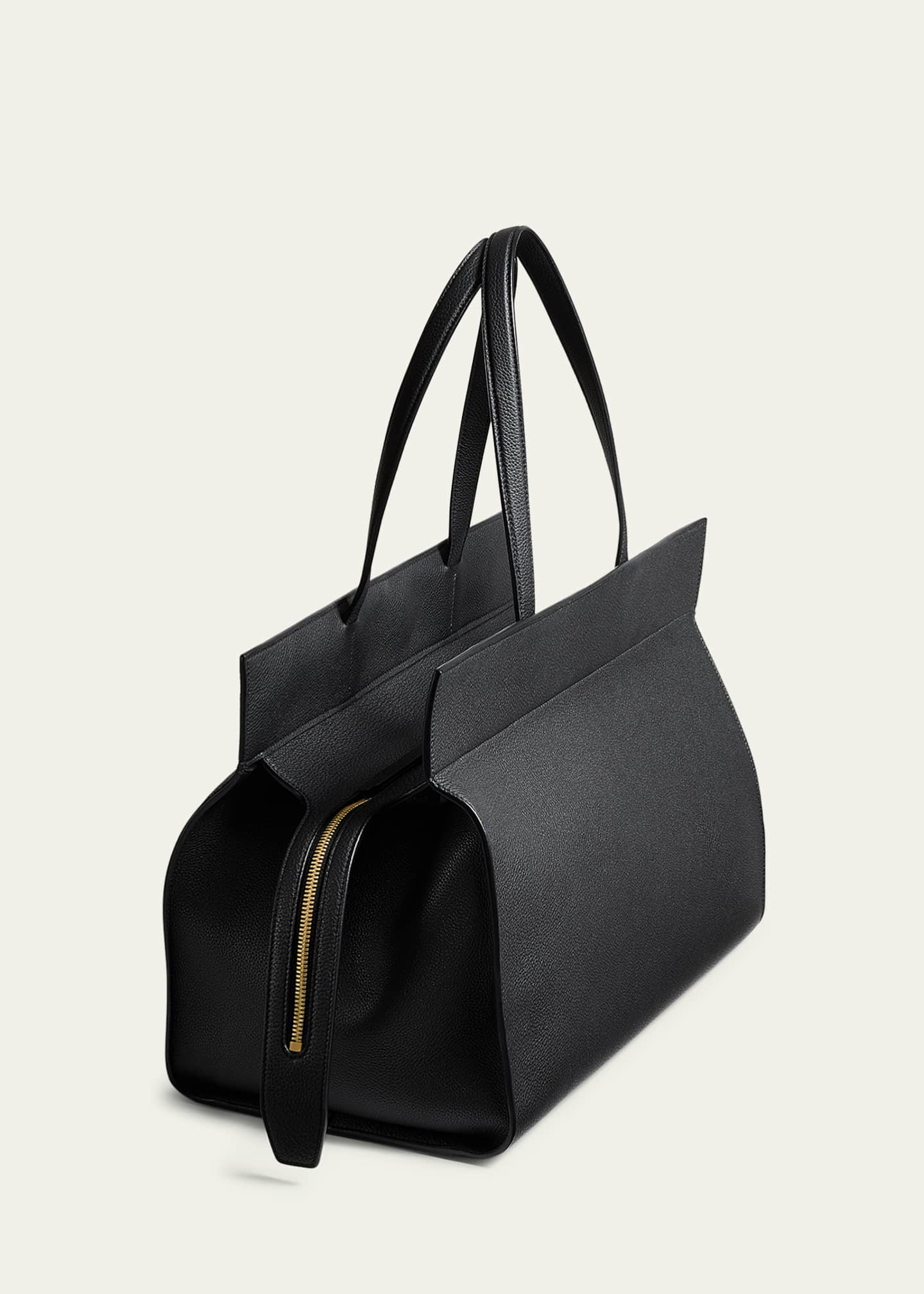 Khaite Crosby Sports Leather Tote Bag - Bergdorf Goodman