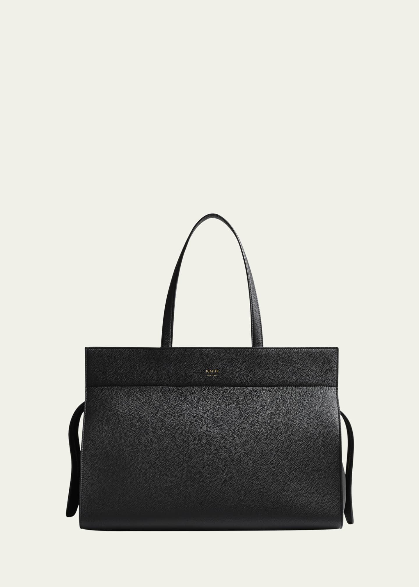 Khaite Crosby Sports Leather Tote Bag - Bergdorf Goodman