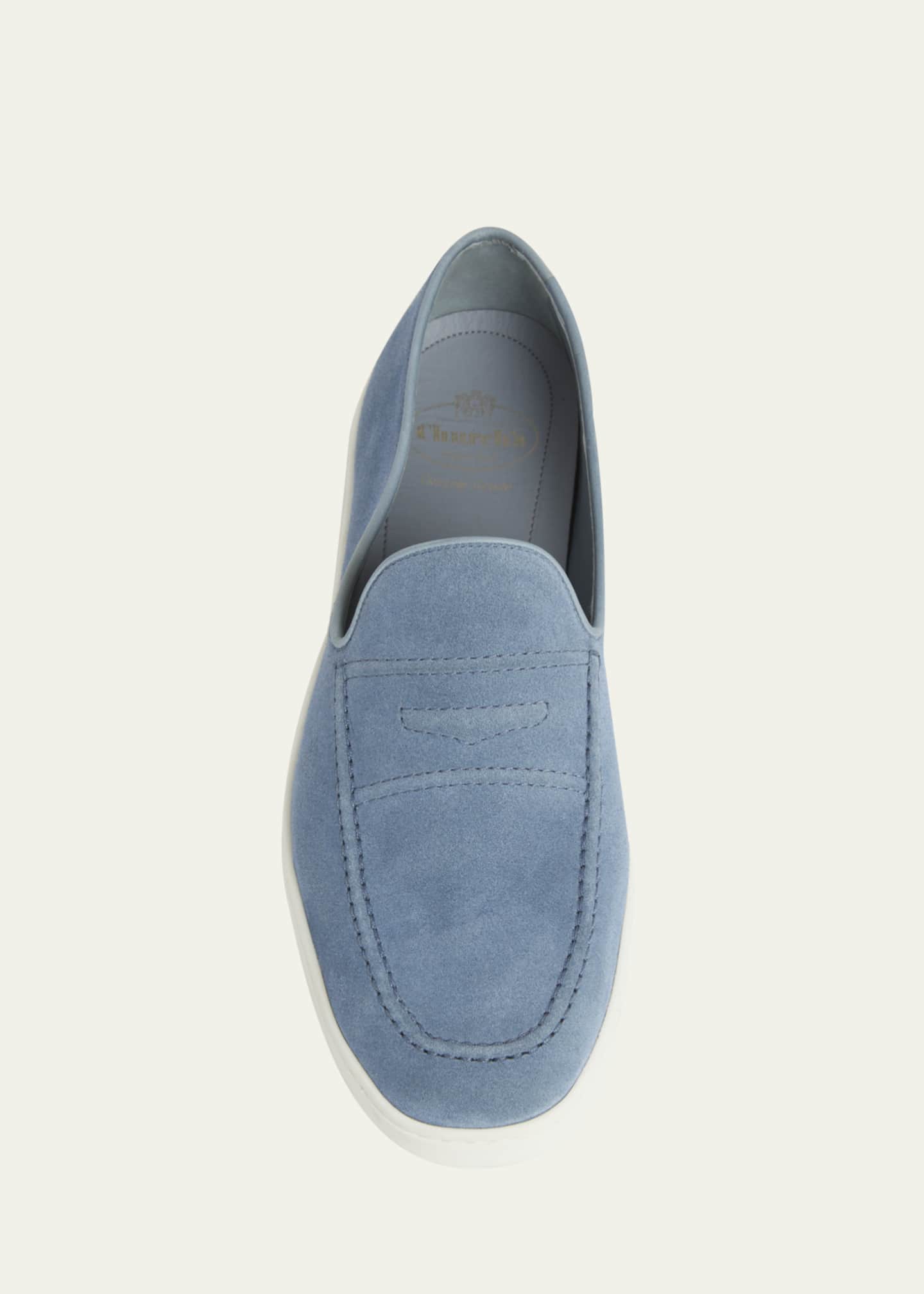 Church's Men's Peebles Suede Slip-On - Bergdorf Goodman