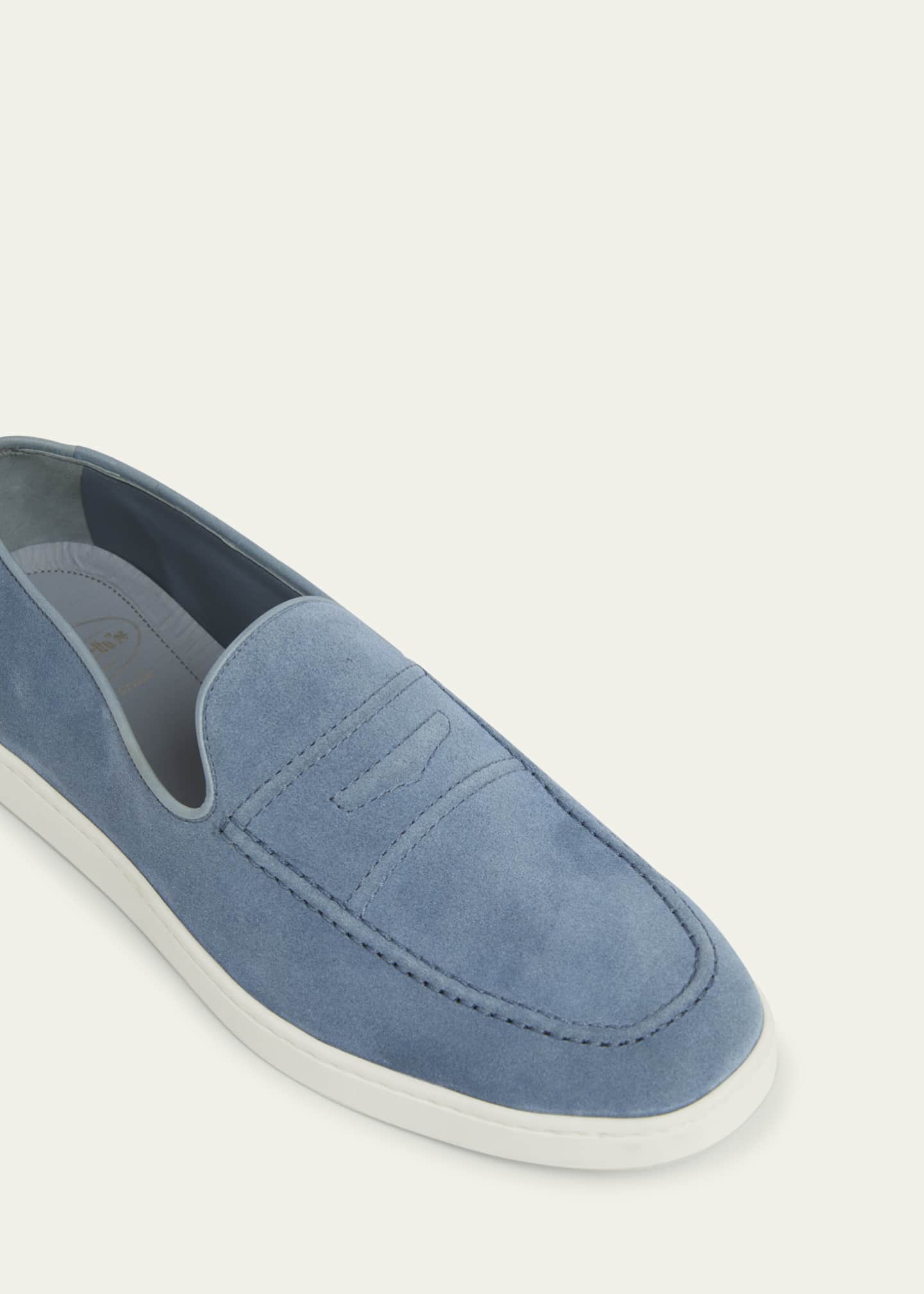Church's Men's Peebles Suede Slip-On - Bergdorf Goodman