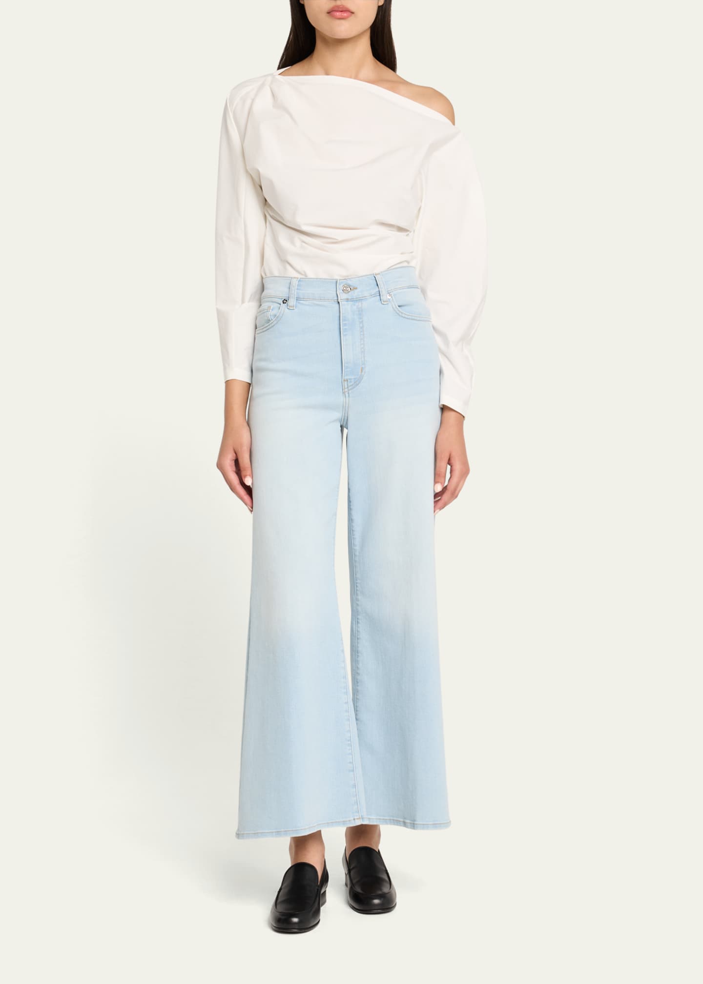 A.L.C. Sona Stretch Cotton Top - Bergdorf Goodman
