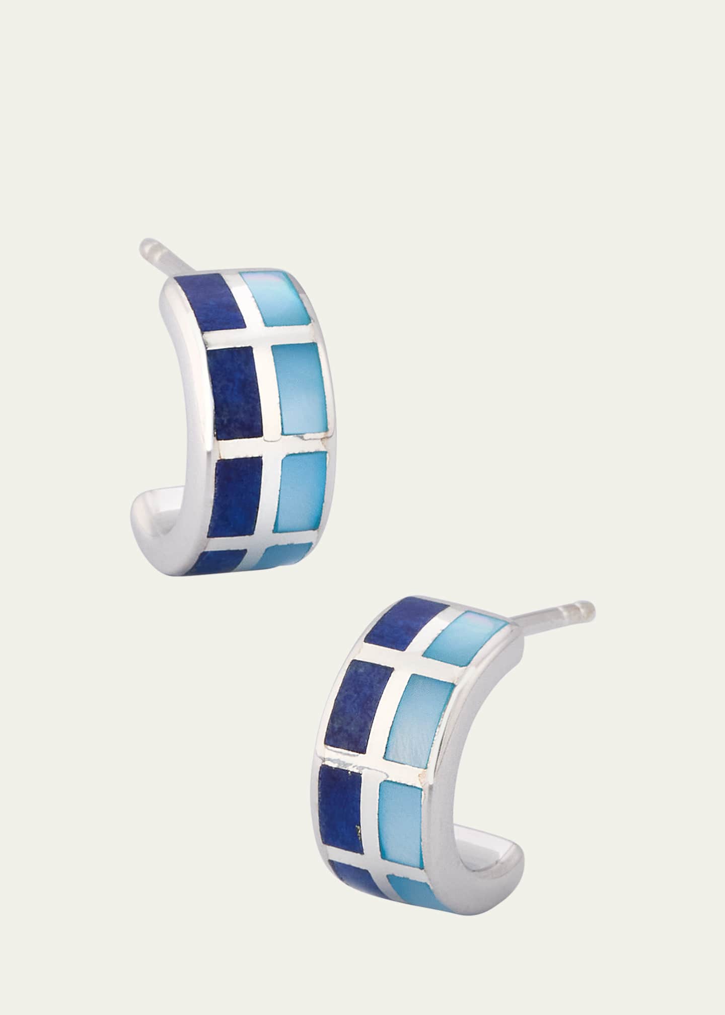 Jan Leslie Lapis and Blue MOP Dash Huggies - Bergdorf Goodman