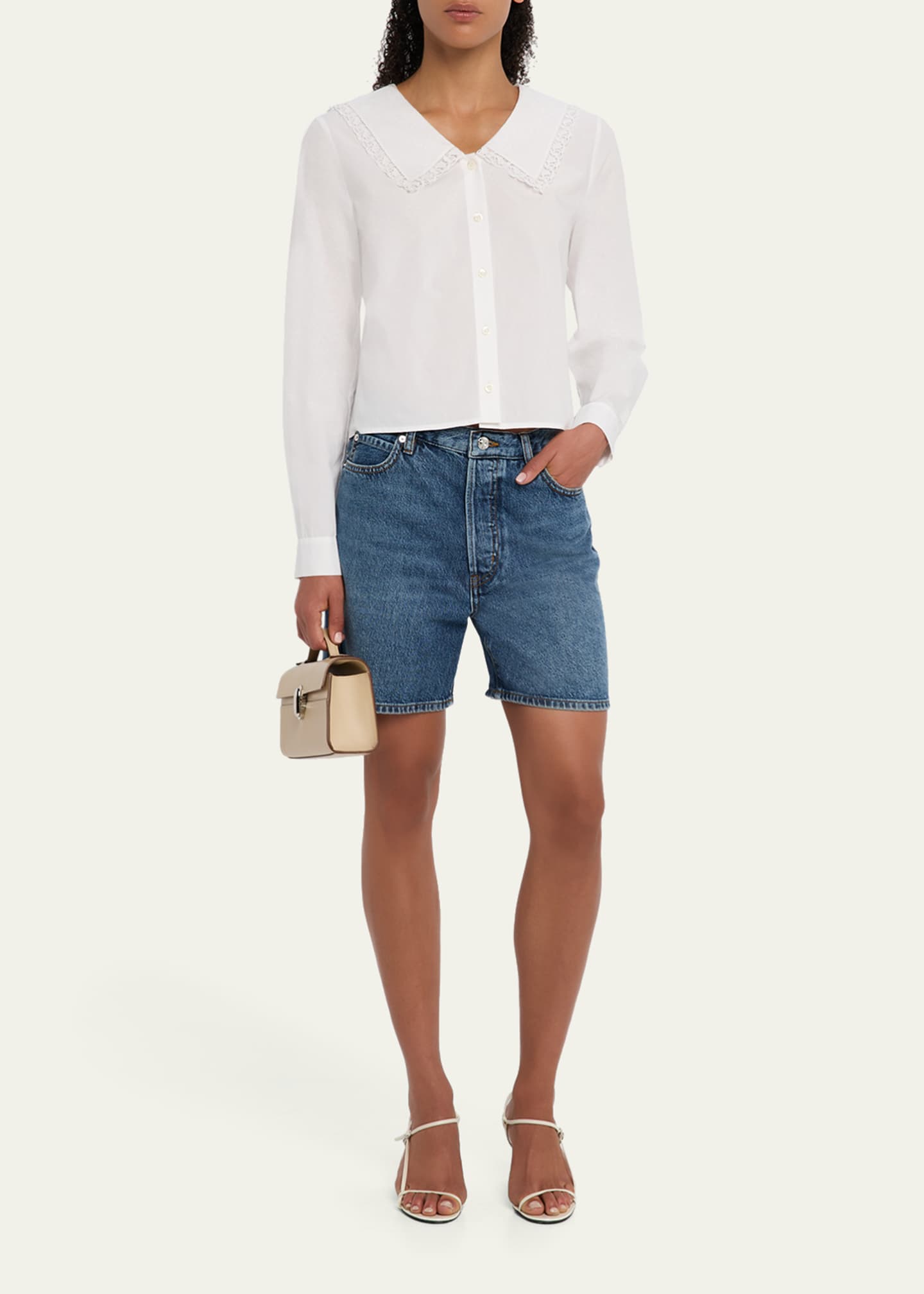 FRAME The Timeless Shorts - Bergdorf Goodman