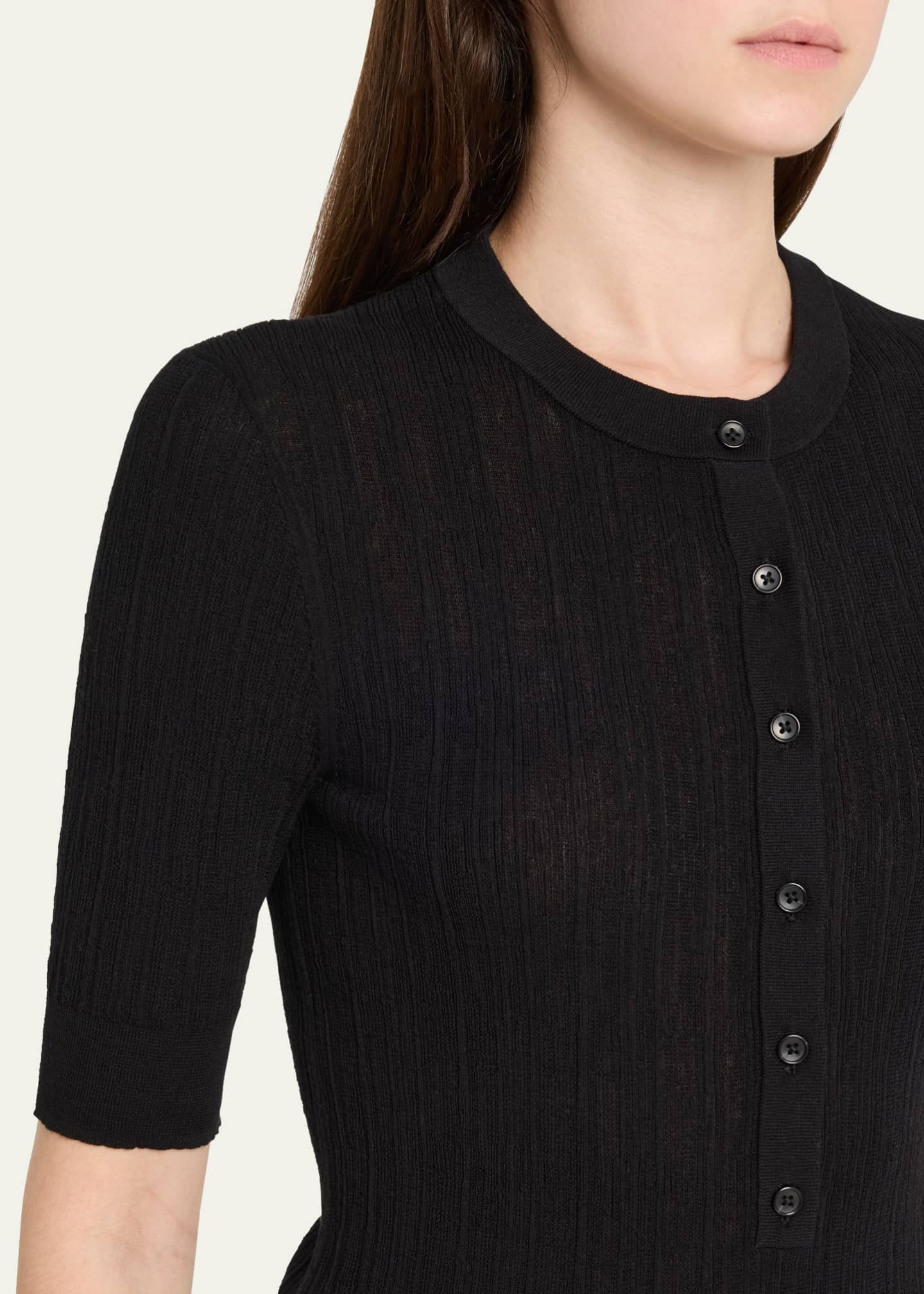 A.L.C. Fisher Fine Merino Top - Bergdorf Goodman