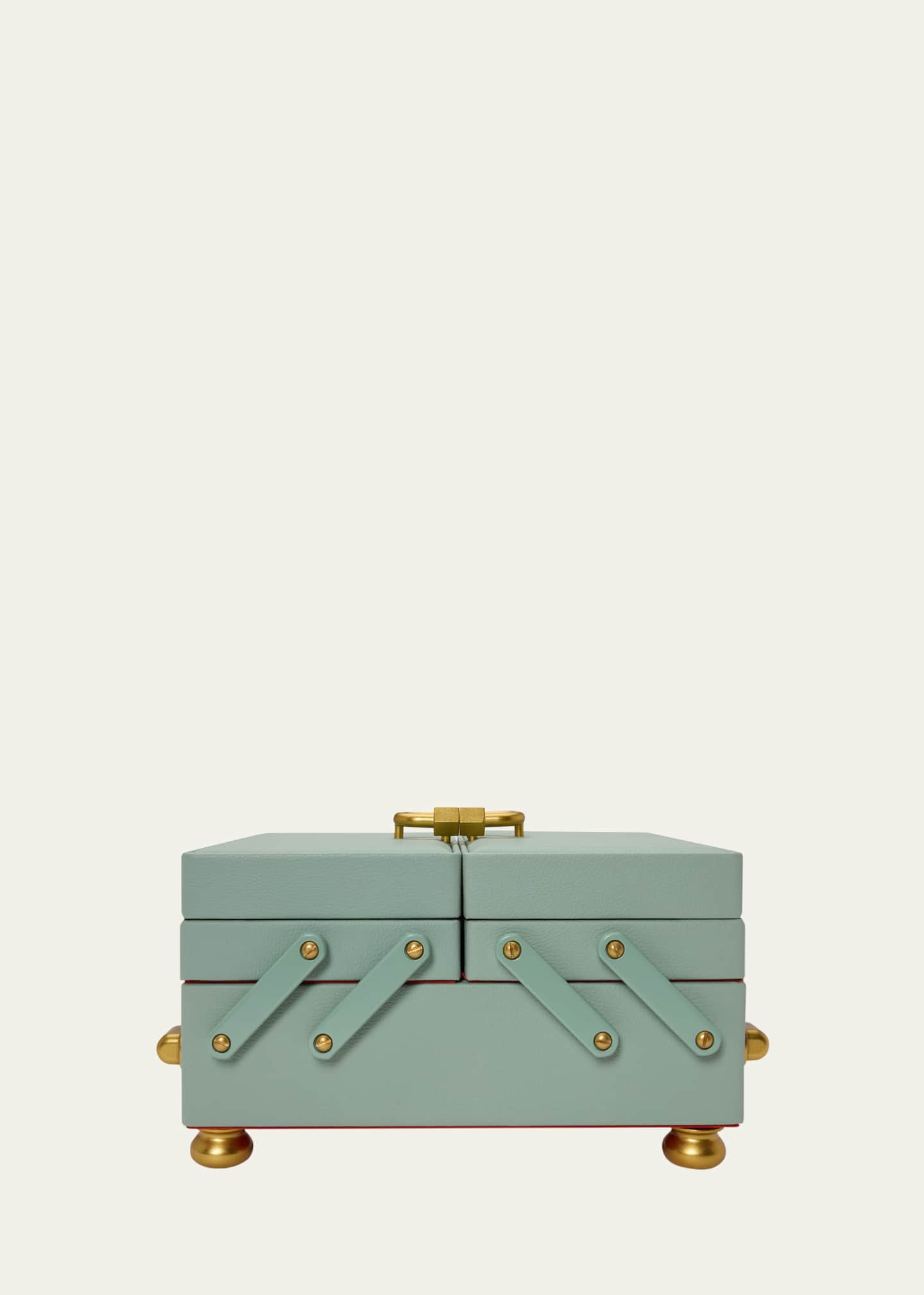 Marla Aaron The Baby Everything Vegan Leather Jewelry Box - Bergdorf ...