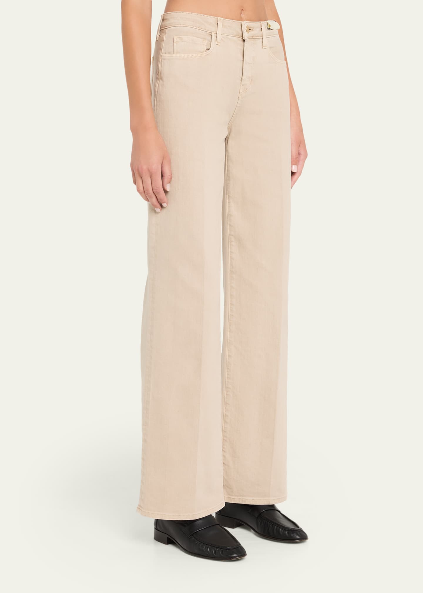 L'Agence Alicent High-Rise Sneaker Jeans - Bergdorf Goodman