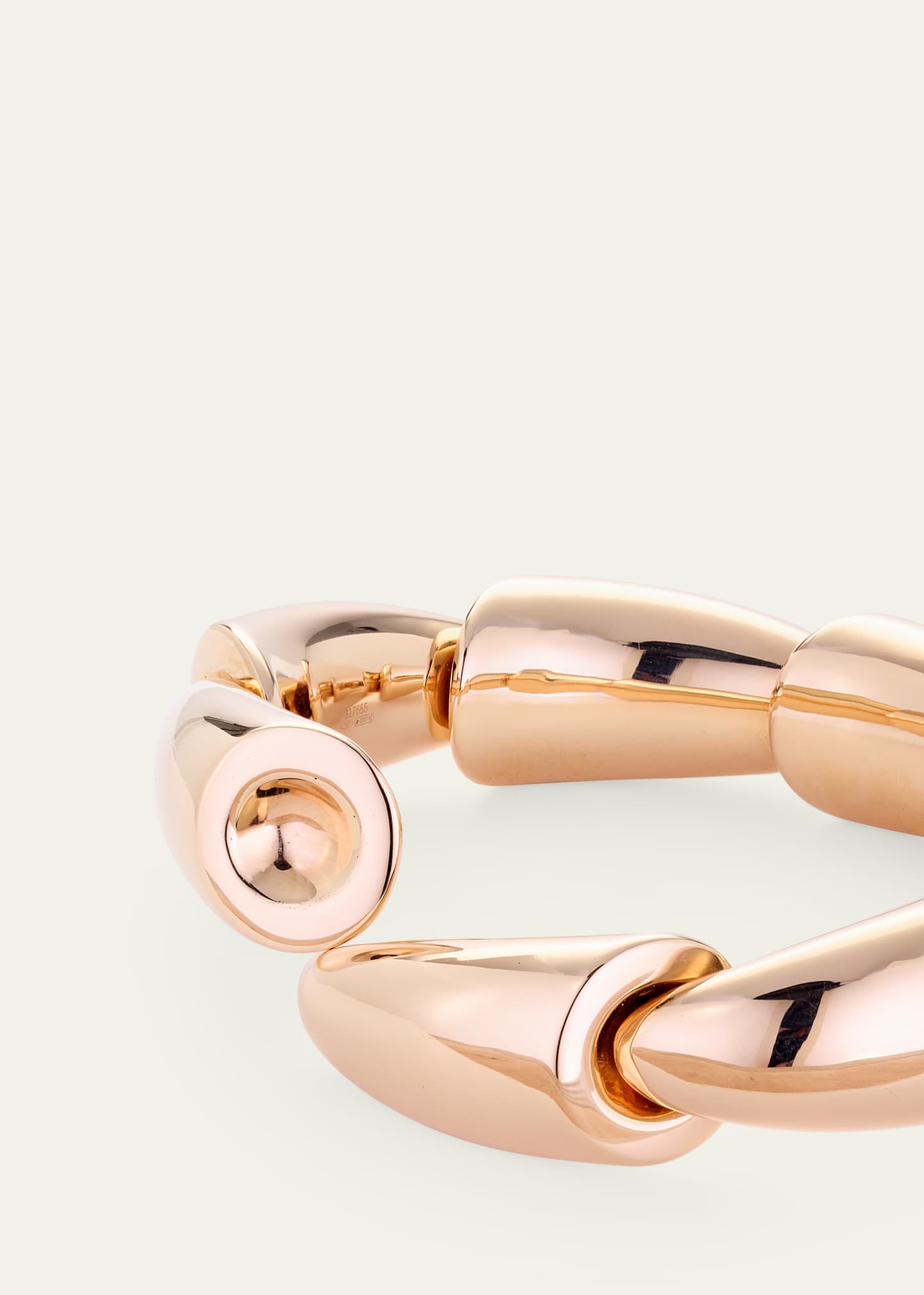 Vhernier 18K Rose Gold Calla Bracelet - Bergdorf Goodman