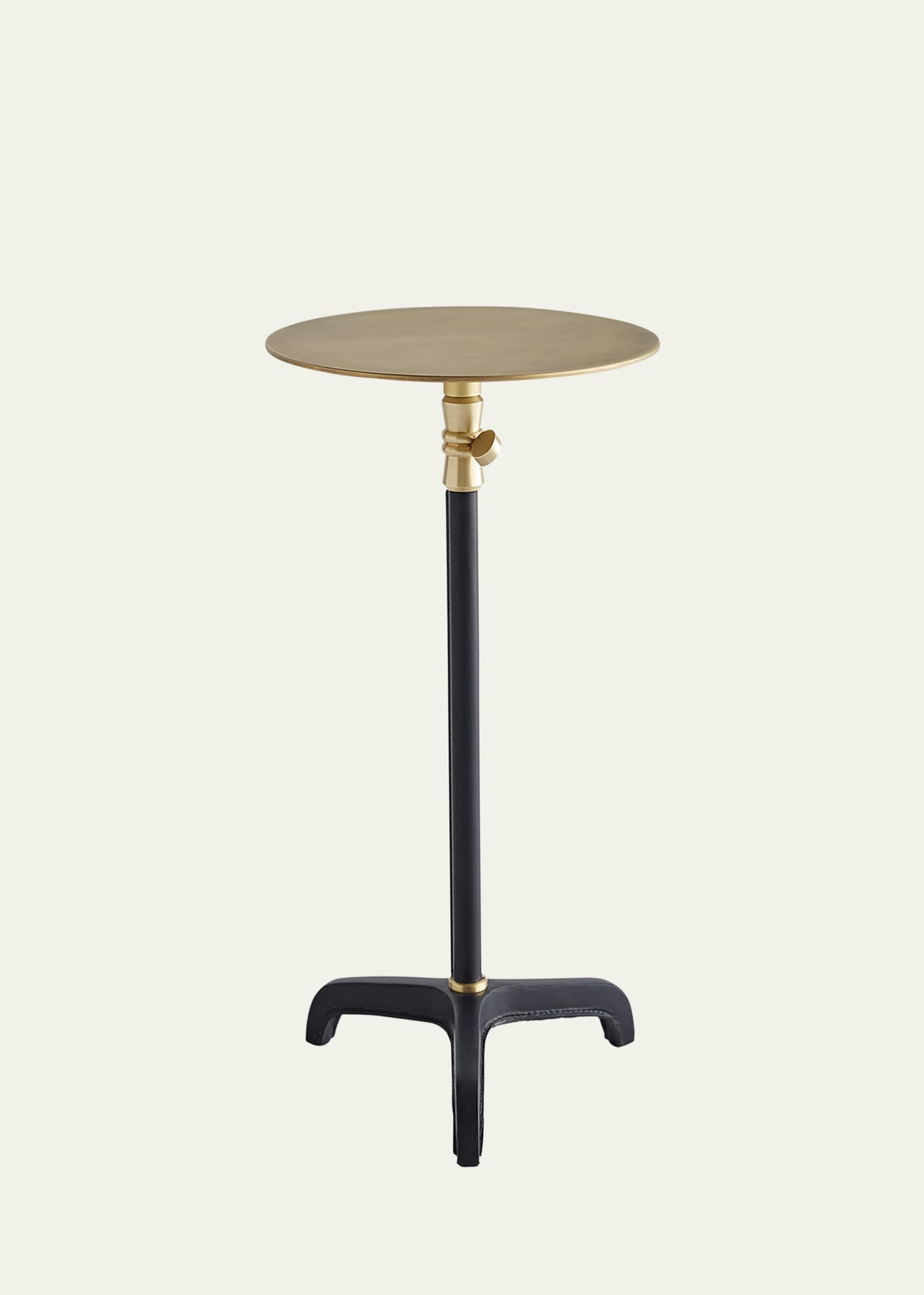 Arteriors Addison Adjustable Leather Drink Table - Bergdorf Goodman