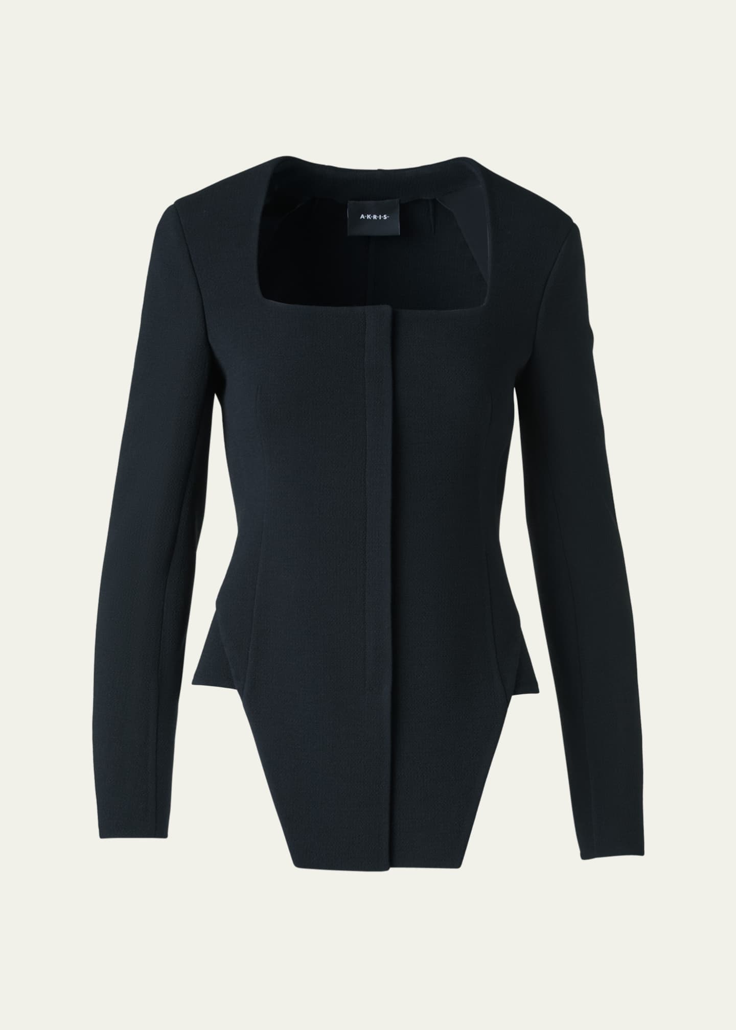 Akris Desiree Double-Face Trapezoid Jacket - Bergdorf Goodman