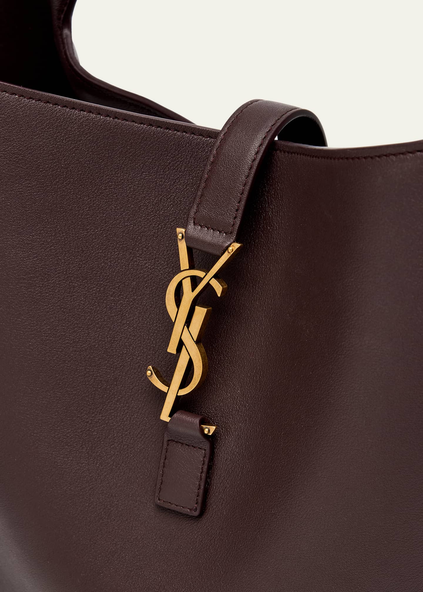 Saint Laurent Bea YSL Tote Bag in Calfskin Leather - Bergdorf Goodman