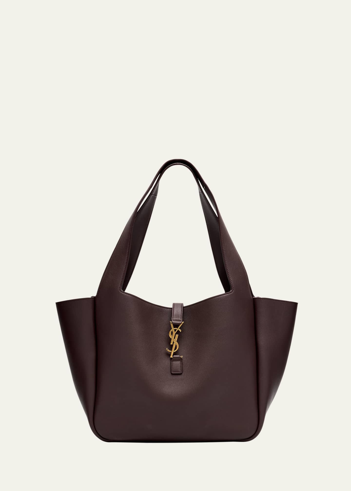 Saint Laurent Bea YSL Tote Bag in Calfskin Leather - Bergdorf Goodman