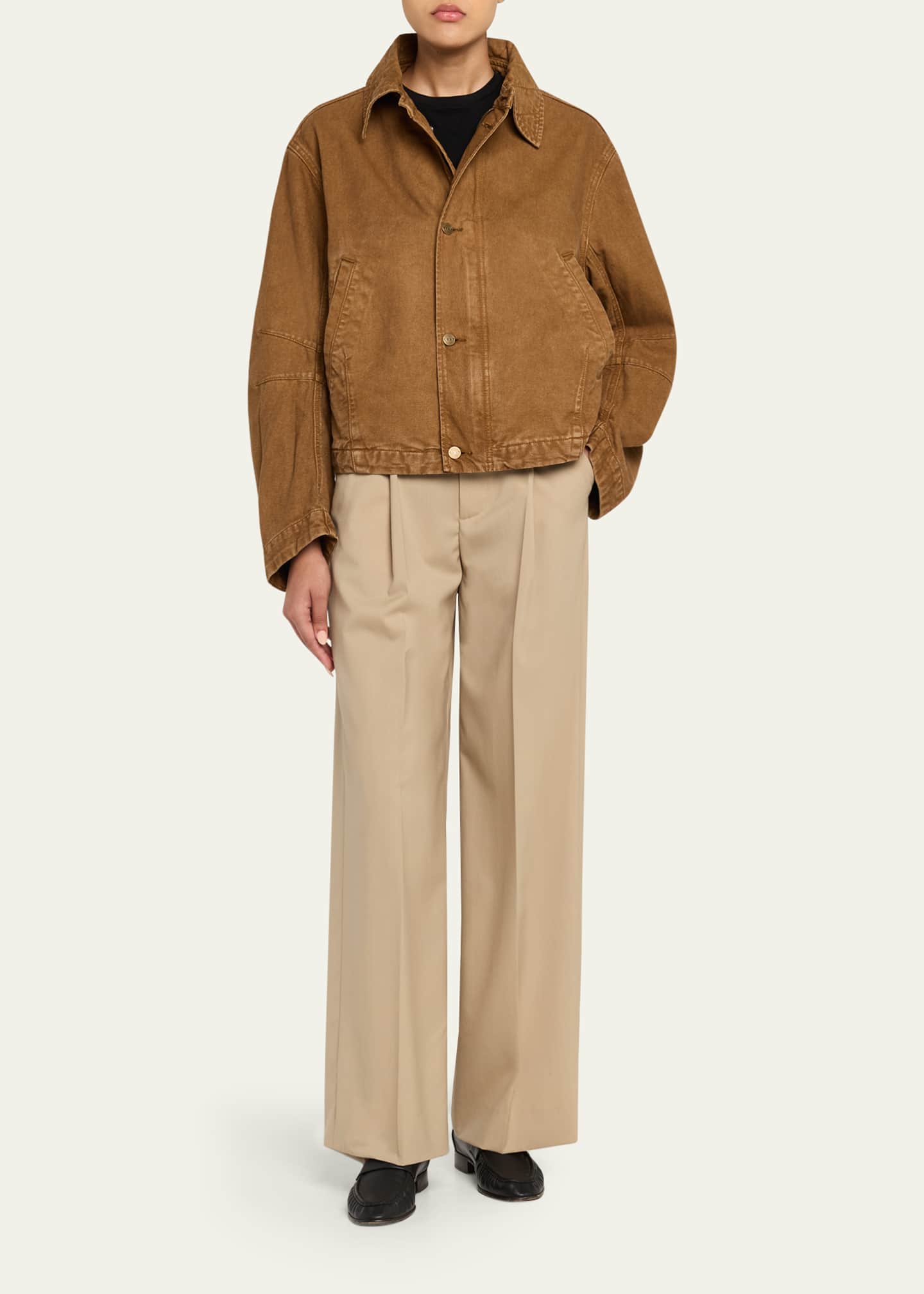 6397 Denim Flight Jacket - Bergdorf Goodman