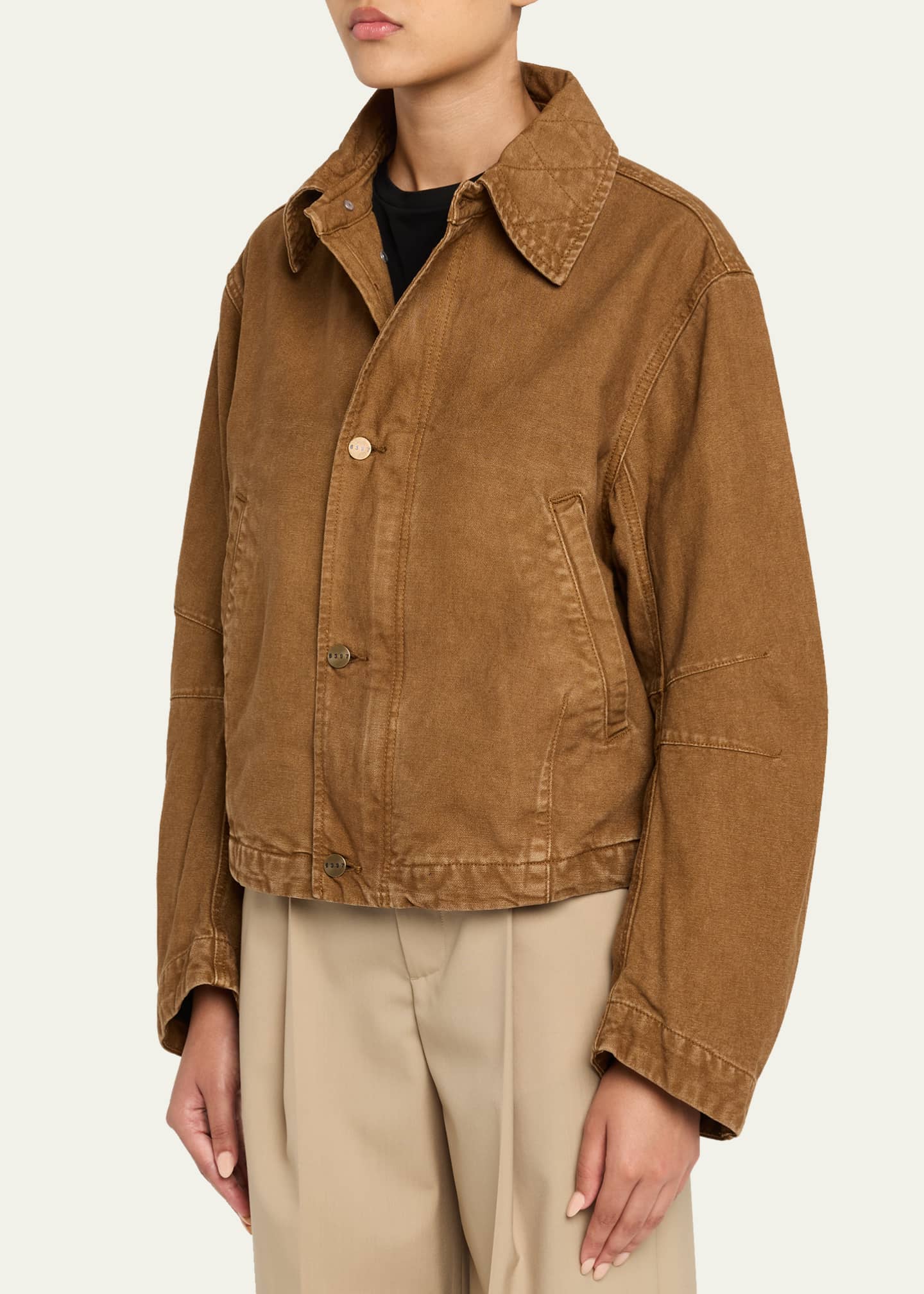 6397 Denim Flight Jacket - Bergdorf Goodman